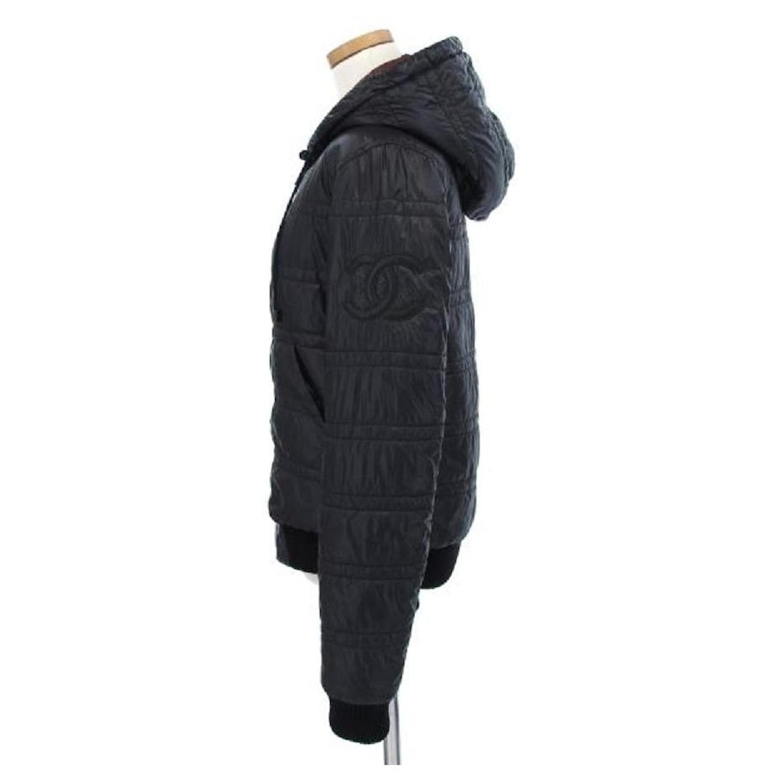 *chanel blouson Black Polyamide ref.715451 - Joli Closet