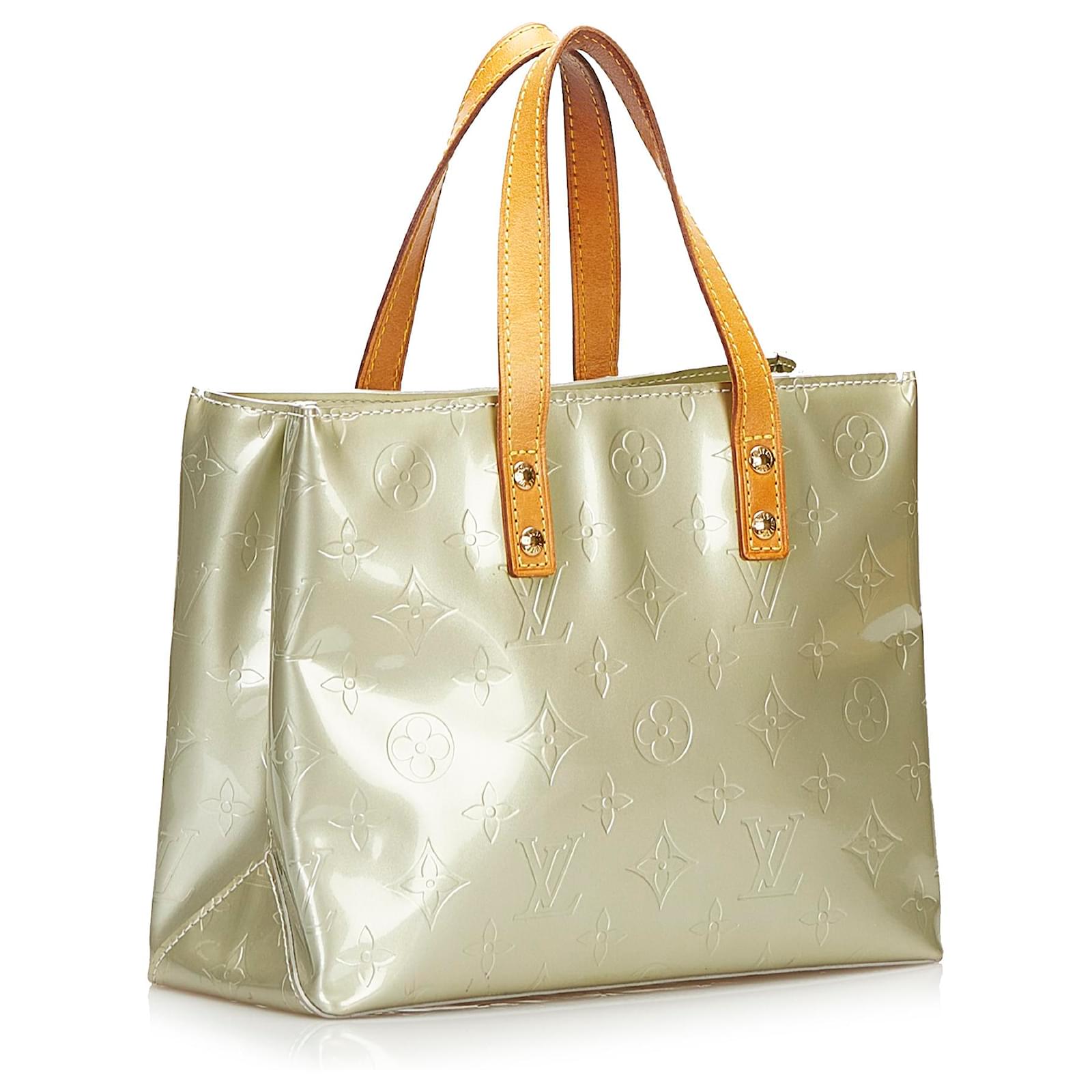 Louis Vuitton Green Vernis Reade PM Light green Leather Patent leather ...