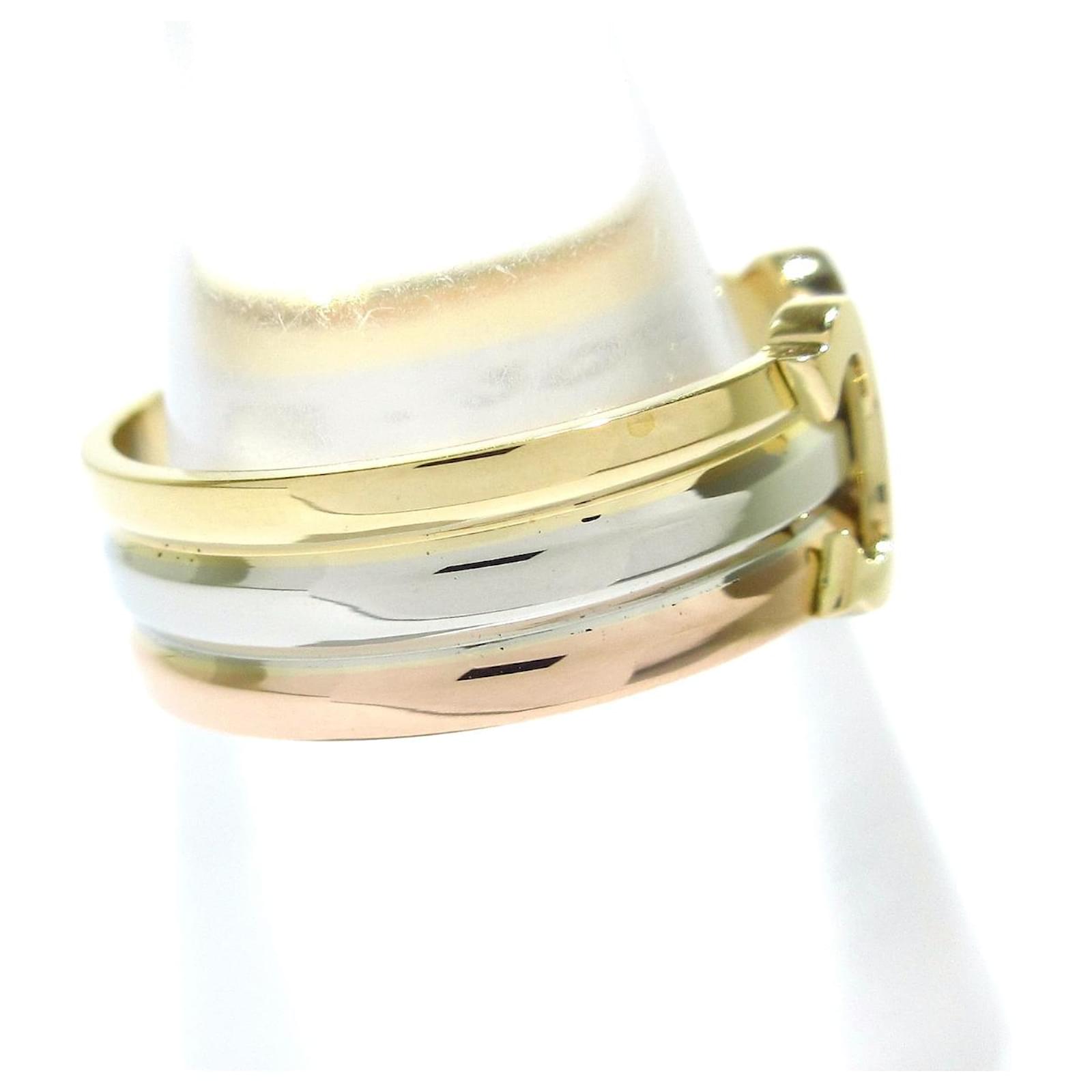 cartier 2C C2 Golden Yellow gold ref.717803 - Joli Closet