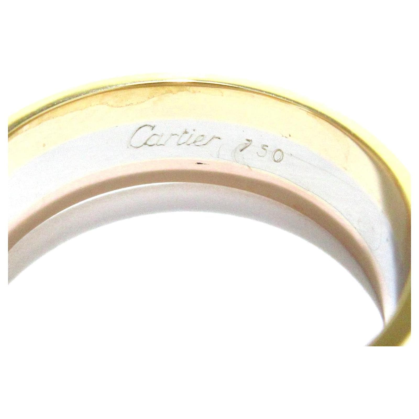 cartier 2C C2 Golden Yellow gold ref.717803 - Joli Closet