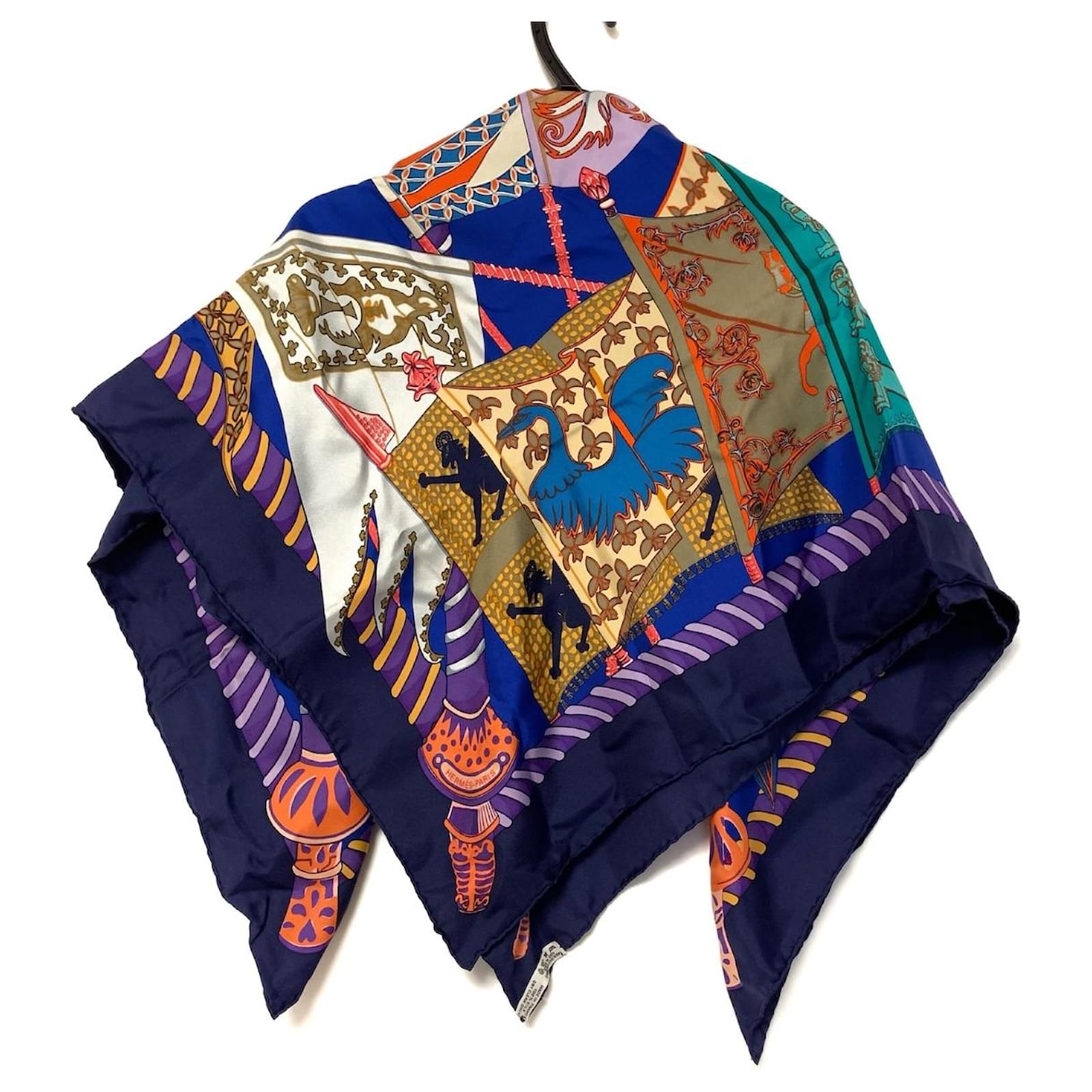 Hermès HERMES CARRE 90 Multiple colors Silk ref.720036 - Joli Closet