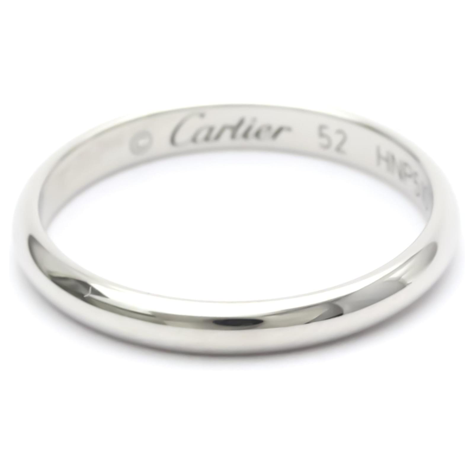 Cartier Alliance 1895 Silvery Platinum ref.720640 - Joli Closet