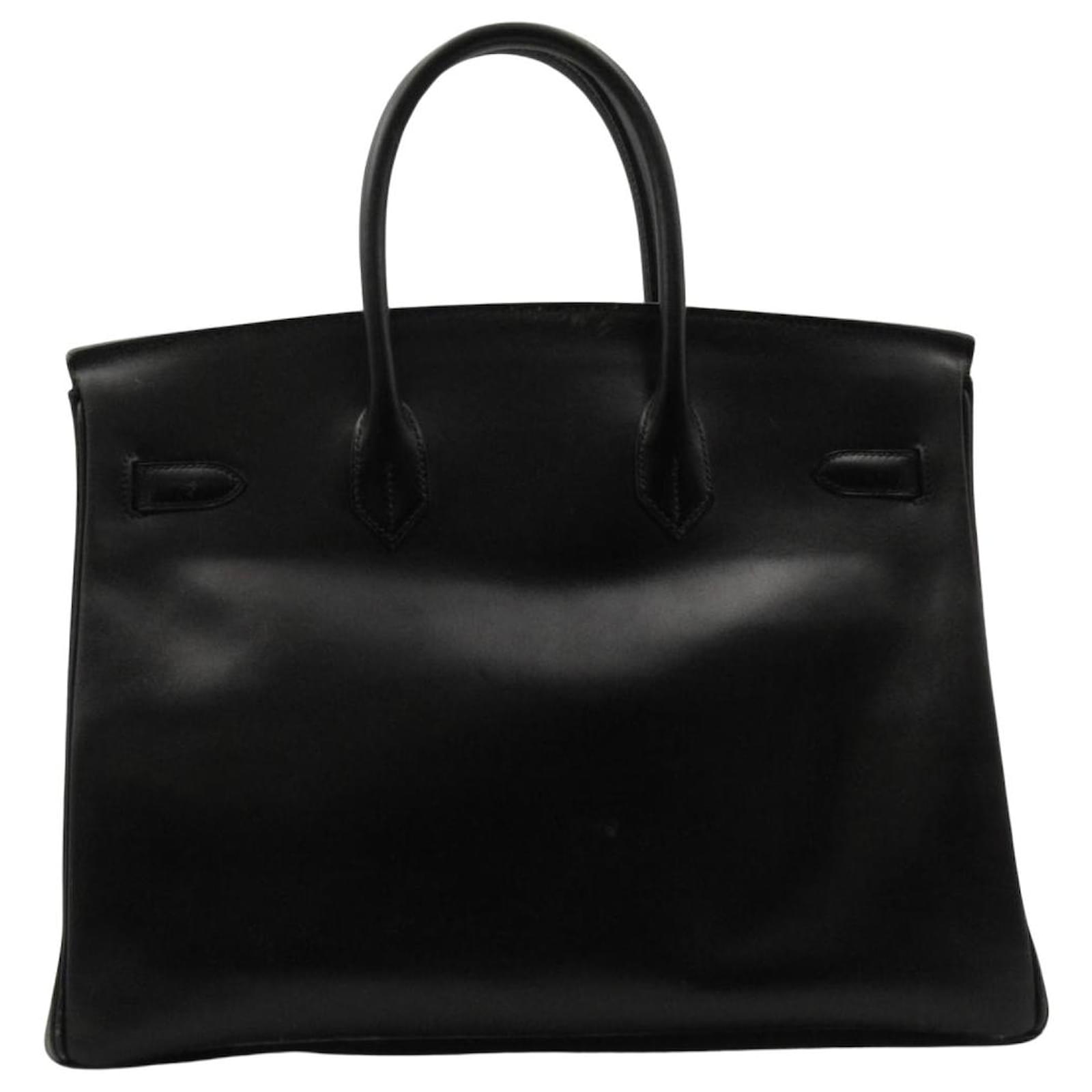 Hermès HERMES BIRKIN 35 Black Pony-style calfskin ref.722202 - Joli Closet