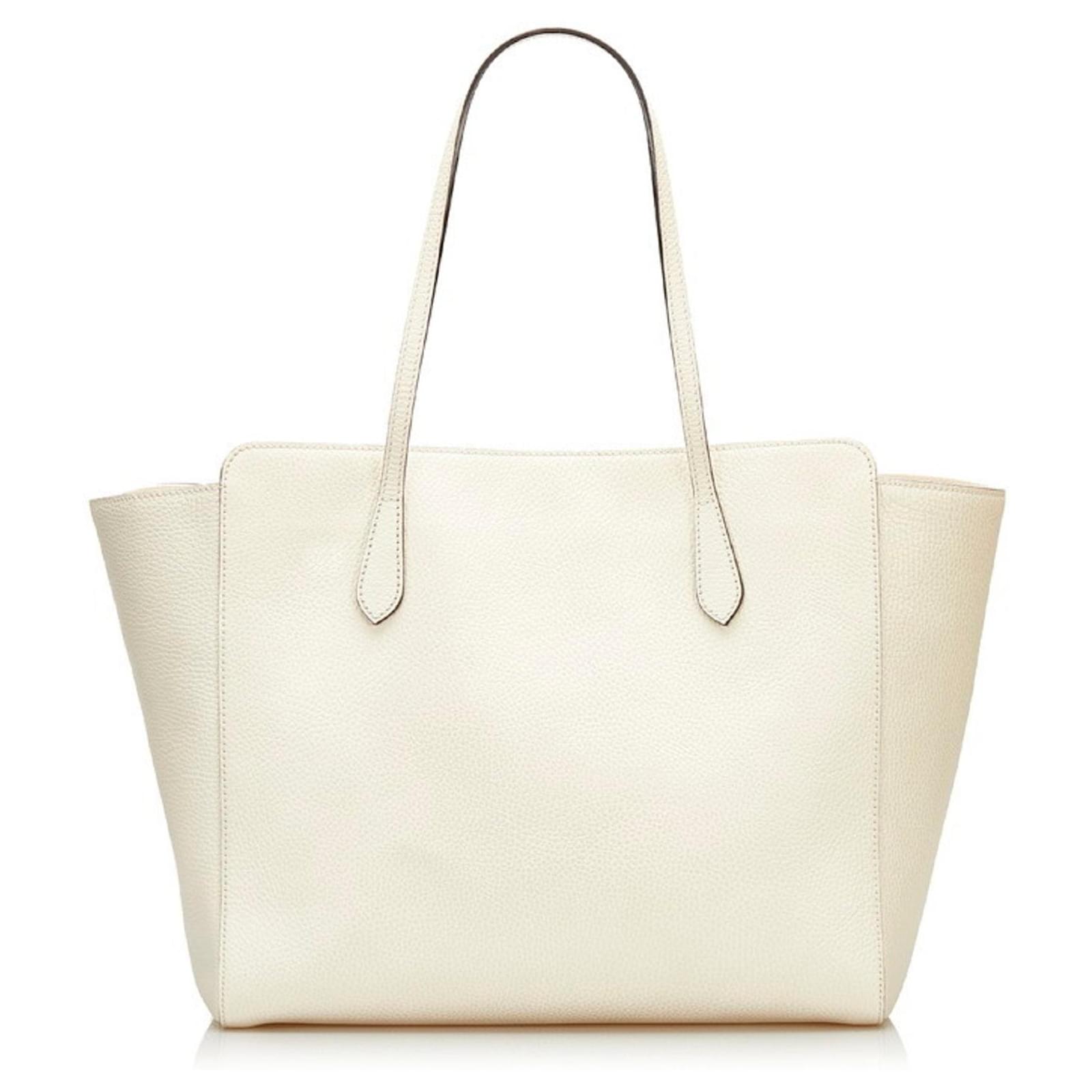 Gucci Swing White Leather ref.722488 - Joli Closet