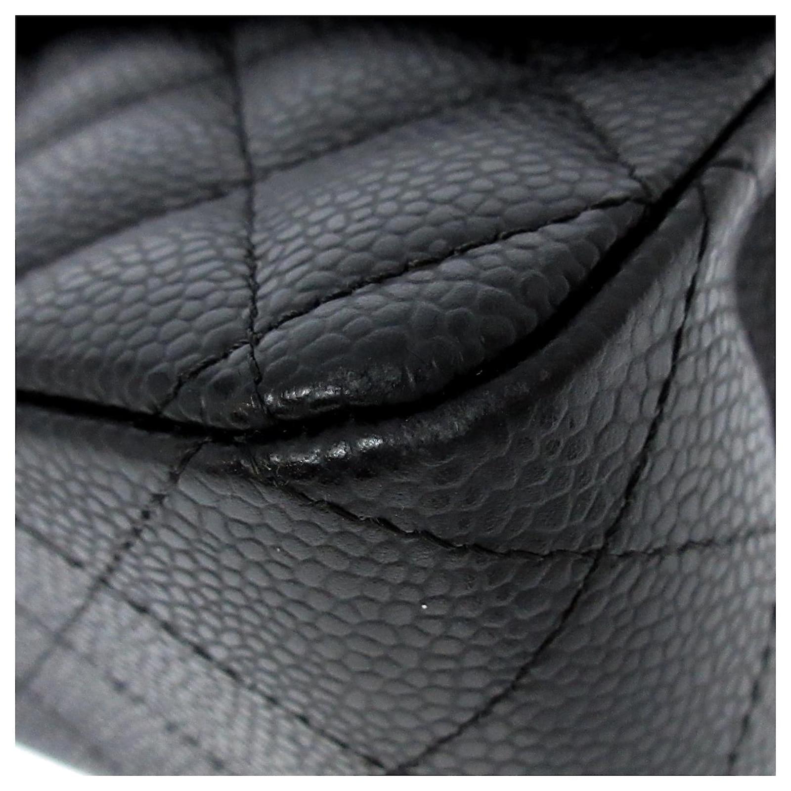 Classique Chanel Timeless Cuir Noir ref.722690 - Joli Closet
