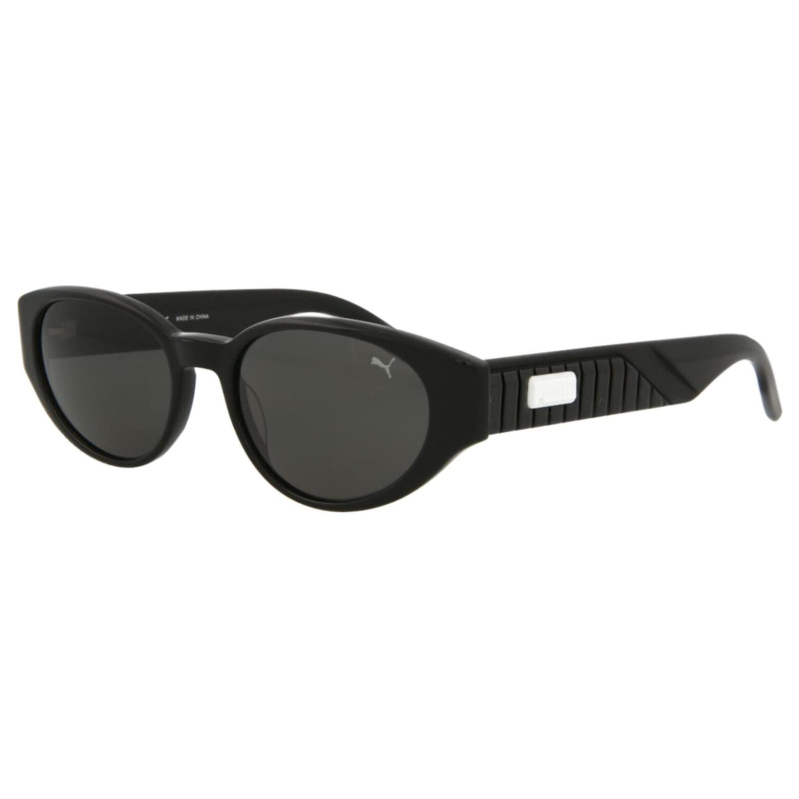 Puma Cat Eye-Frame Acetate Sunglasses Black Cellulose fibre ref.723172 ...