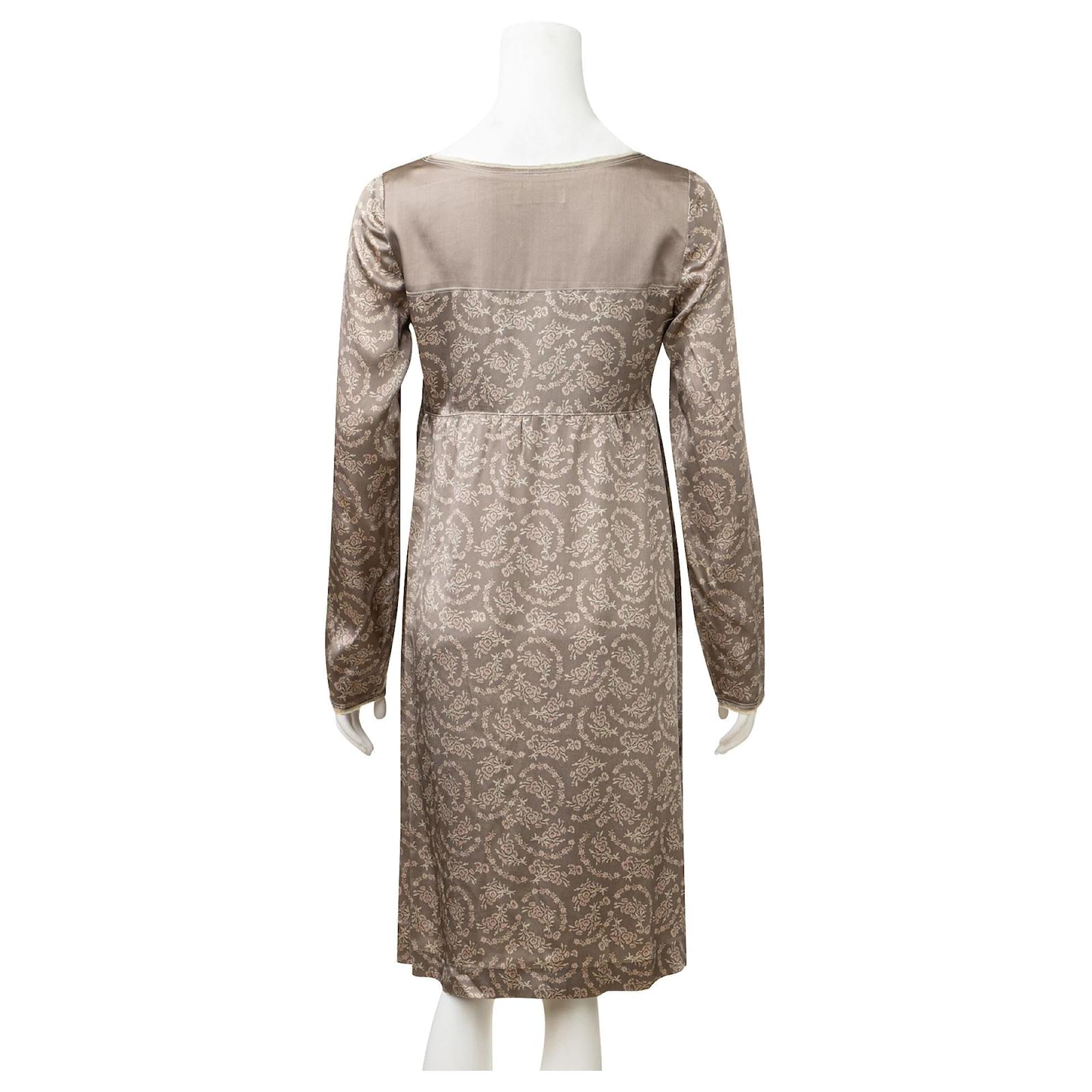 Zadig & Voltaire Paisley Print Silk Kaftan Grey ref.723304 - Joli Closet