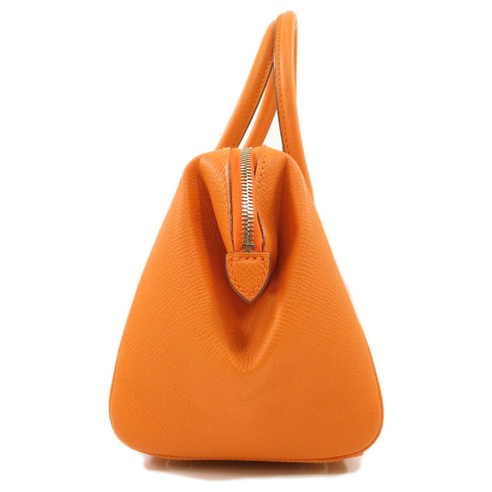 Hermès Paris Bombay Orange Leather ref.724978 - Joli Closet