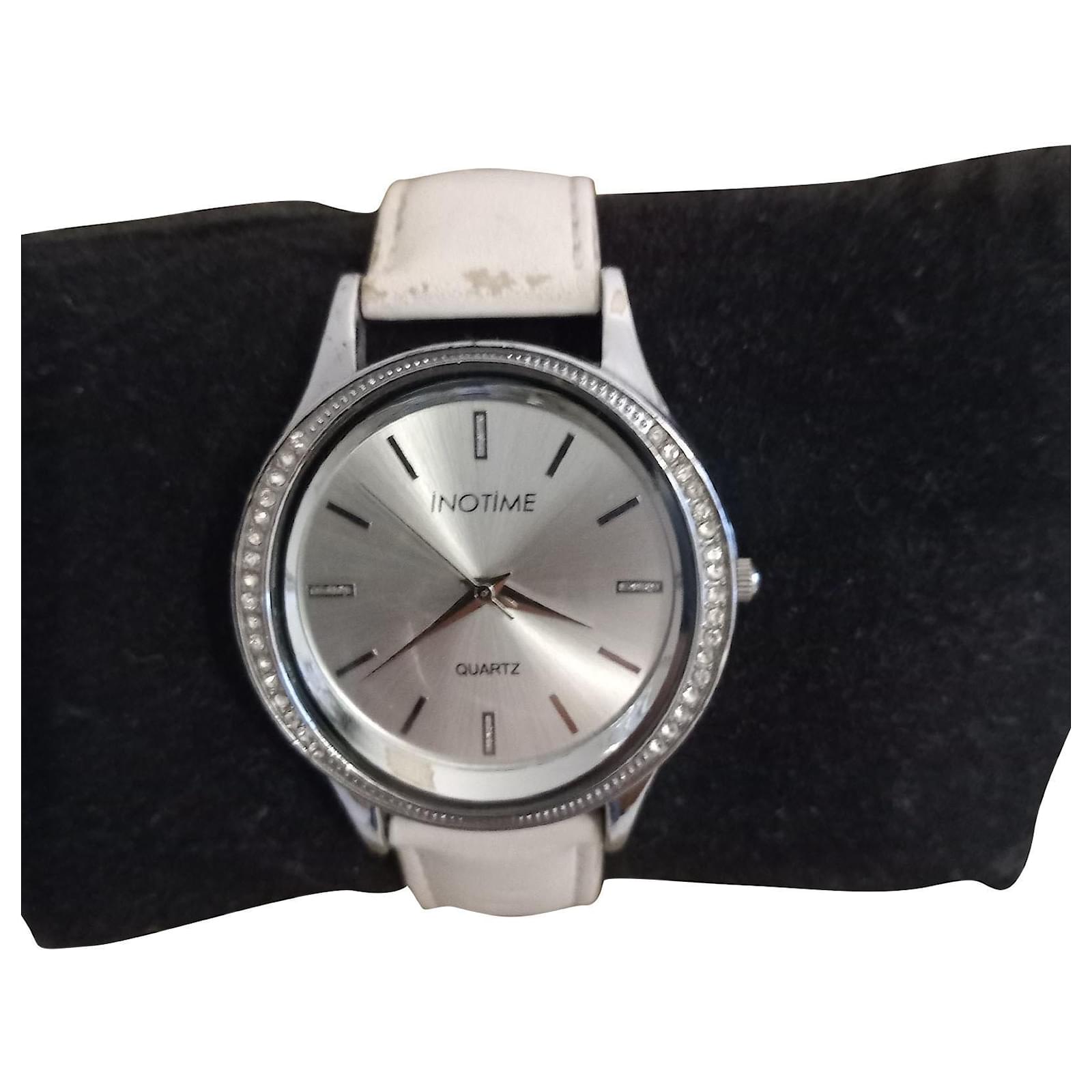 Autre Marque Belles montres Cuir Blanc ref.725230 - Joli Closet