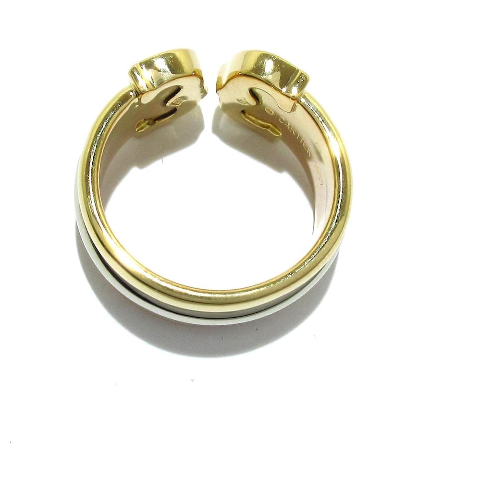 cartier 2C C2 Golden Yellow gold ref.726465 - Joli Closet