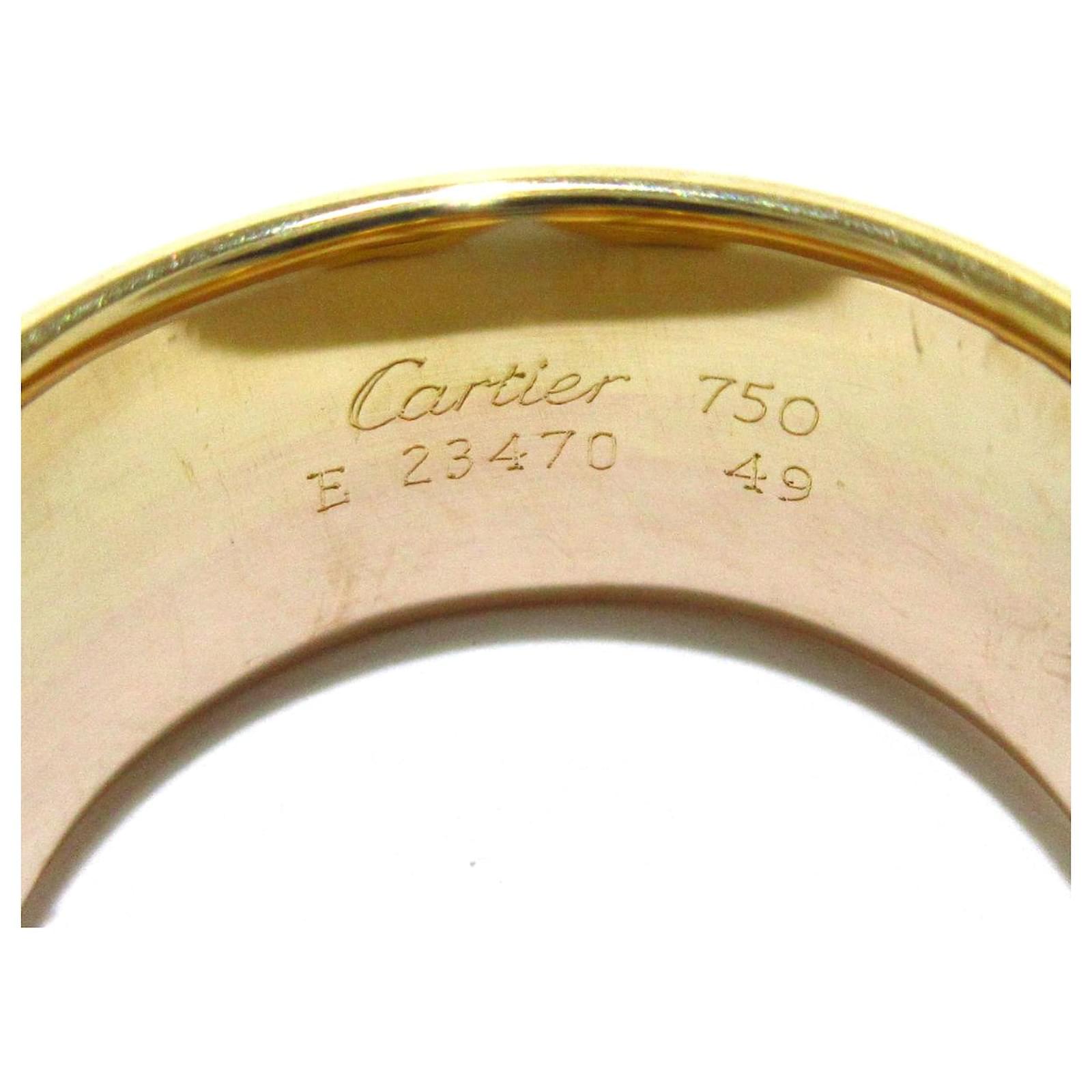 cartier 2C C2 Golden Yellow gold ref.726465 - Joli Closet