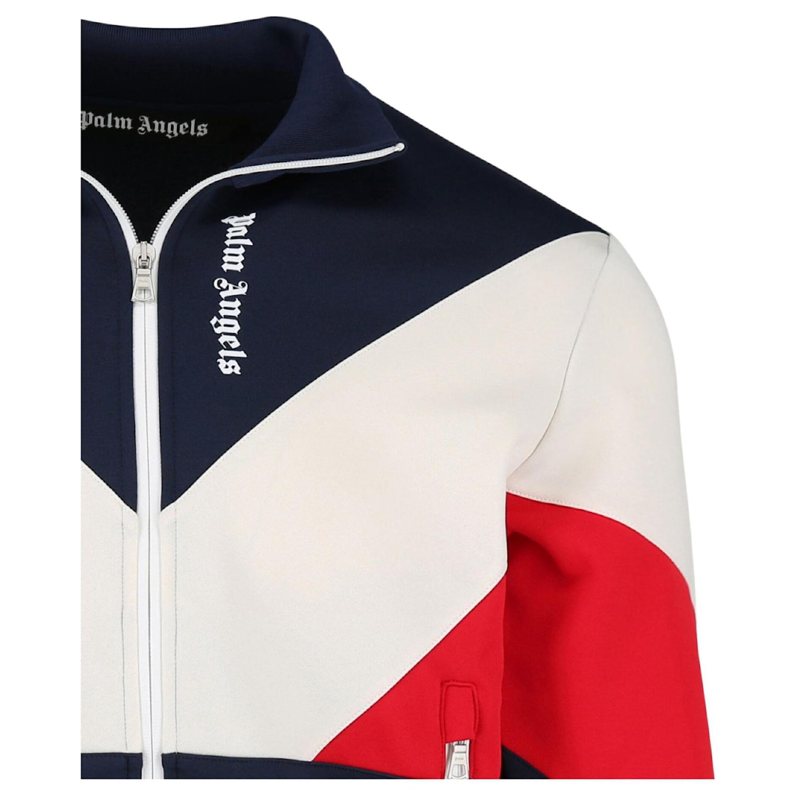 Chaqueta deportiva con bloques de color Palm Angels Multicolor ...
