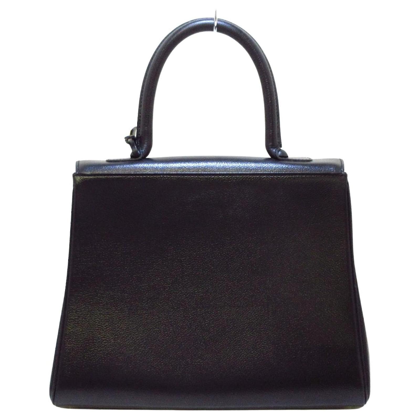 Delvaux Brillant Black Pony-style calfskin ref.728729 - Joli Closet