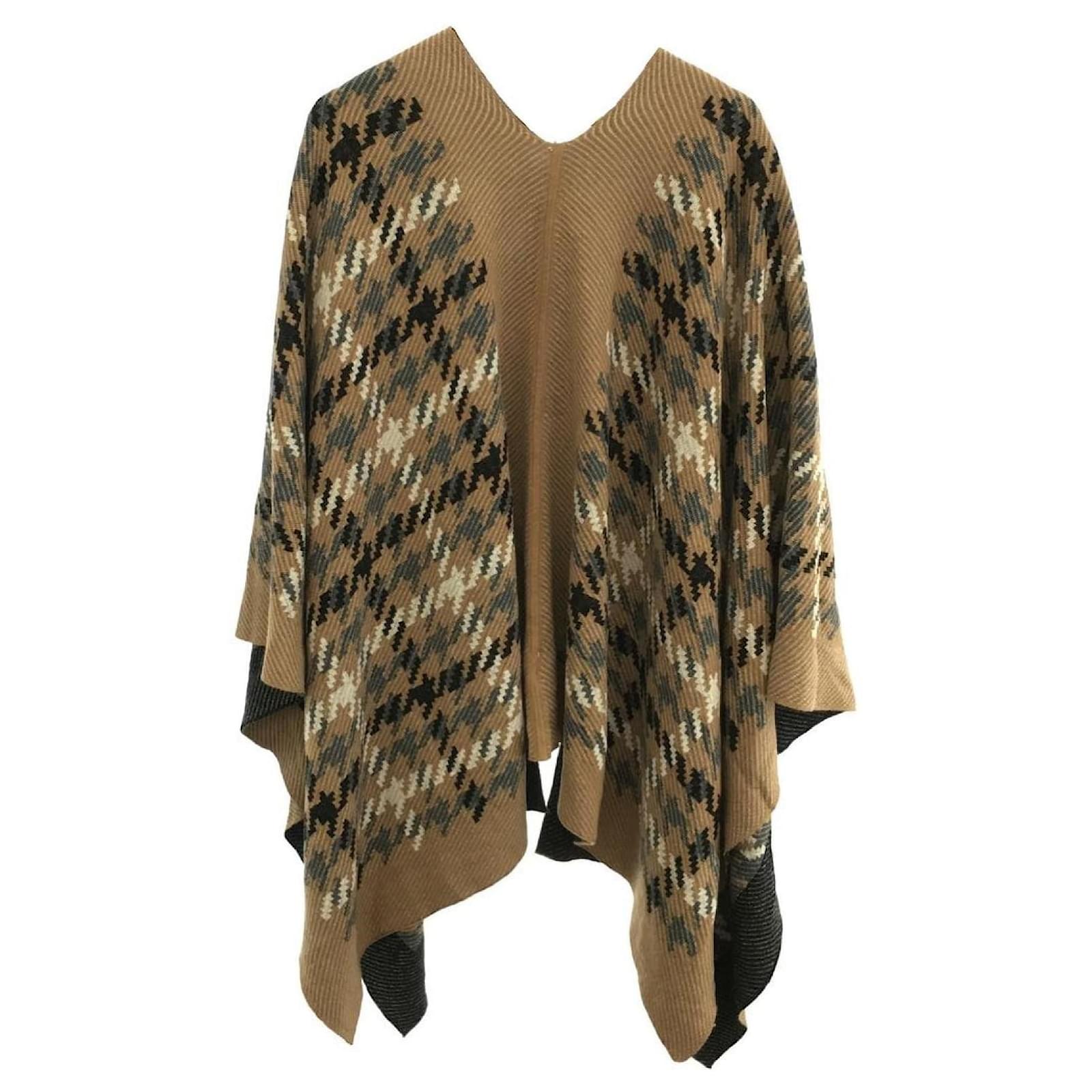Polo Ralph Lauren Cape Poncho Multiple colors Black Grey Cotton ref ...