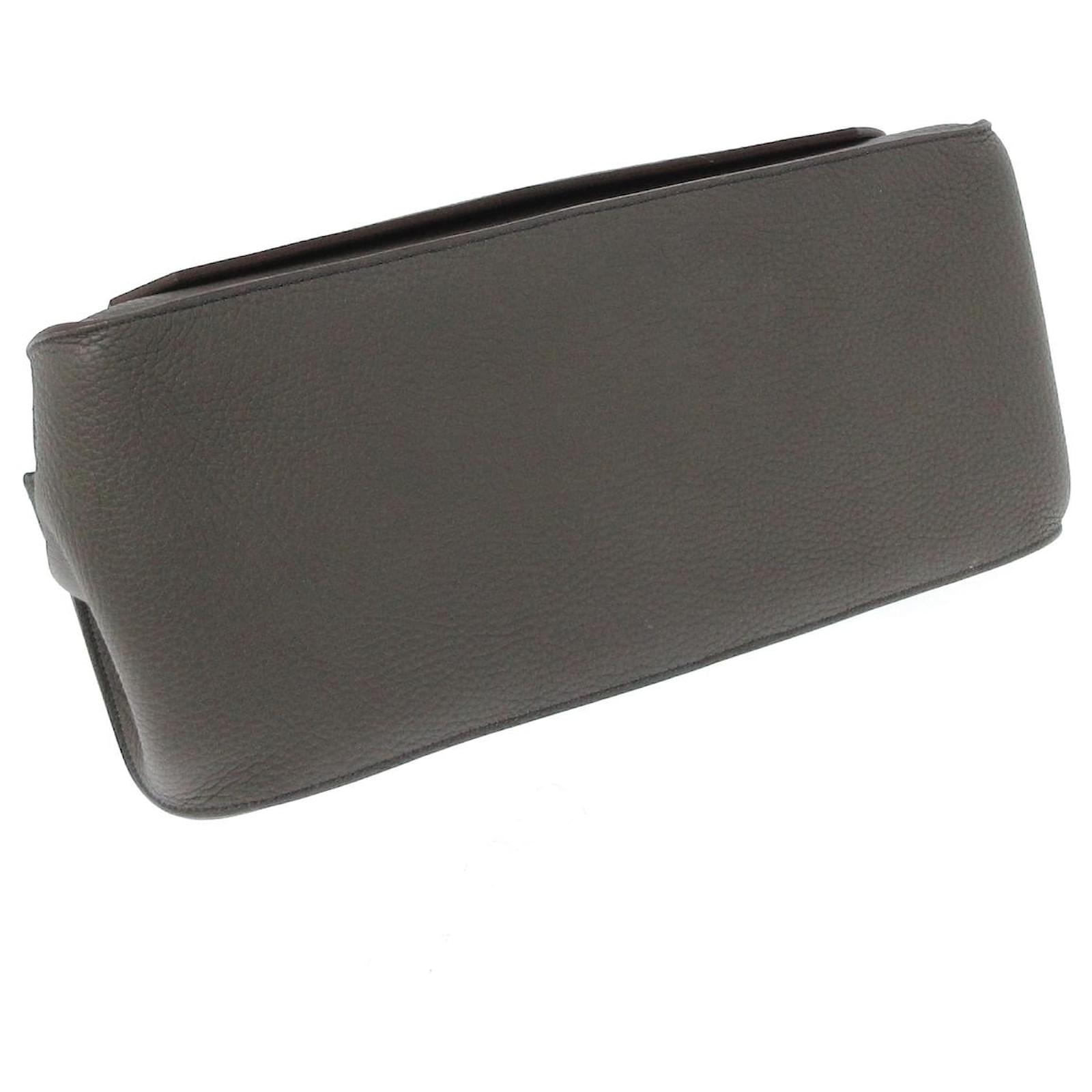 Hermès Jypsiere Grey Leather ref.730660 - Joli Closet