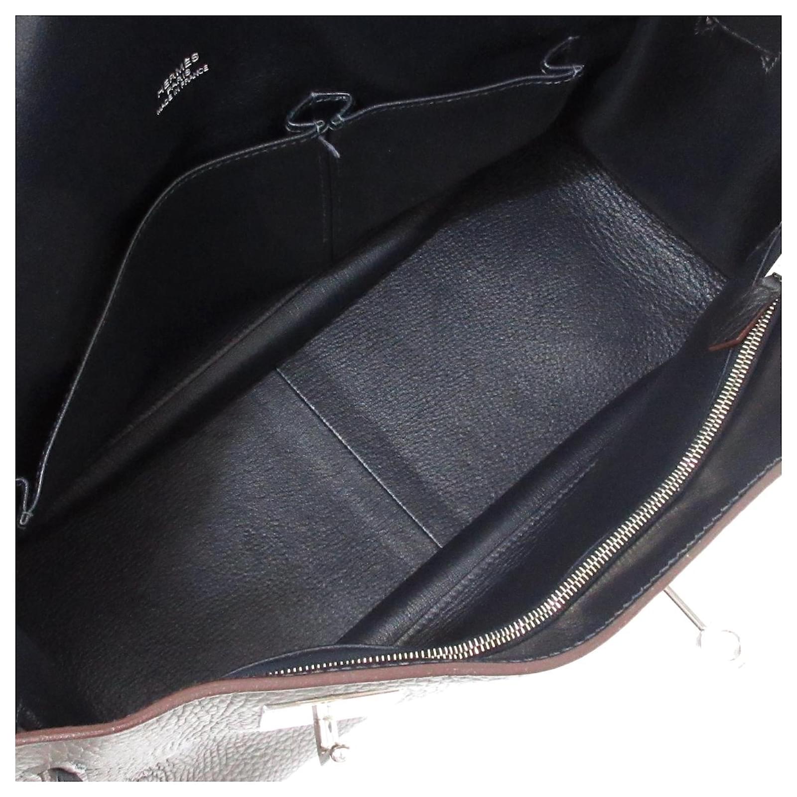 Hermès Jypsiere Grey Leather ref.730660 - Joli Closet