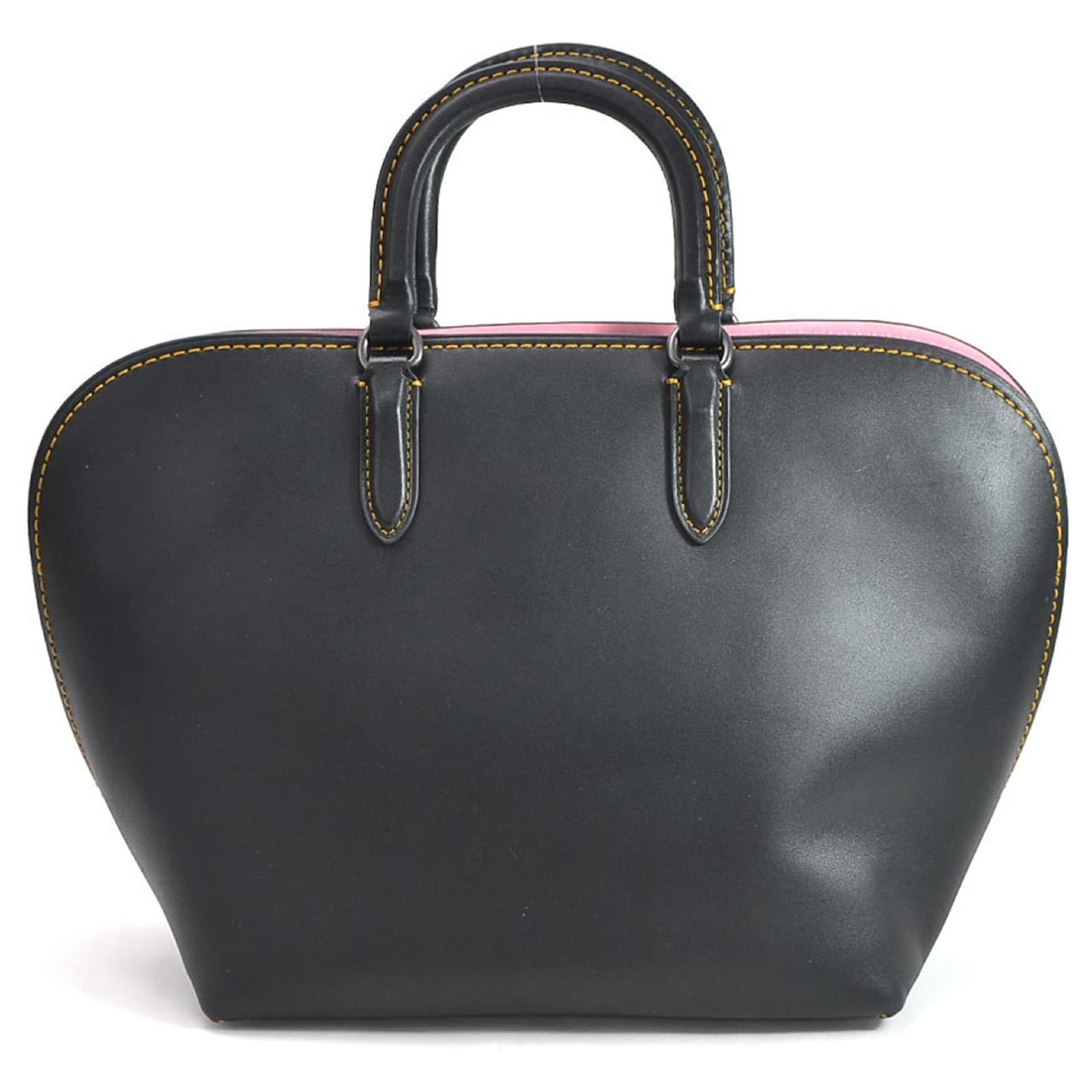 Coach Black Leather ref.731477 - Joli Closet