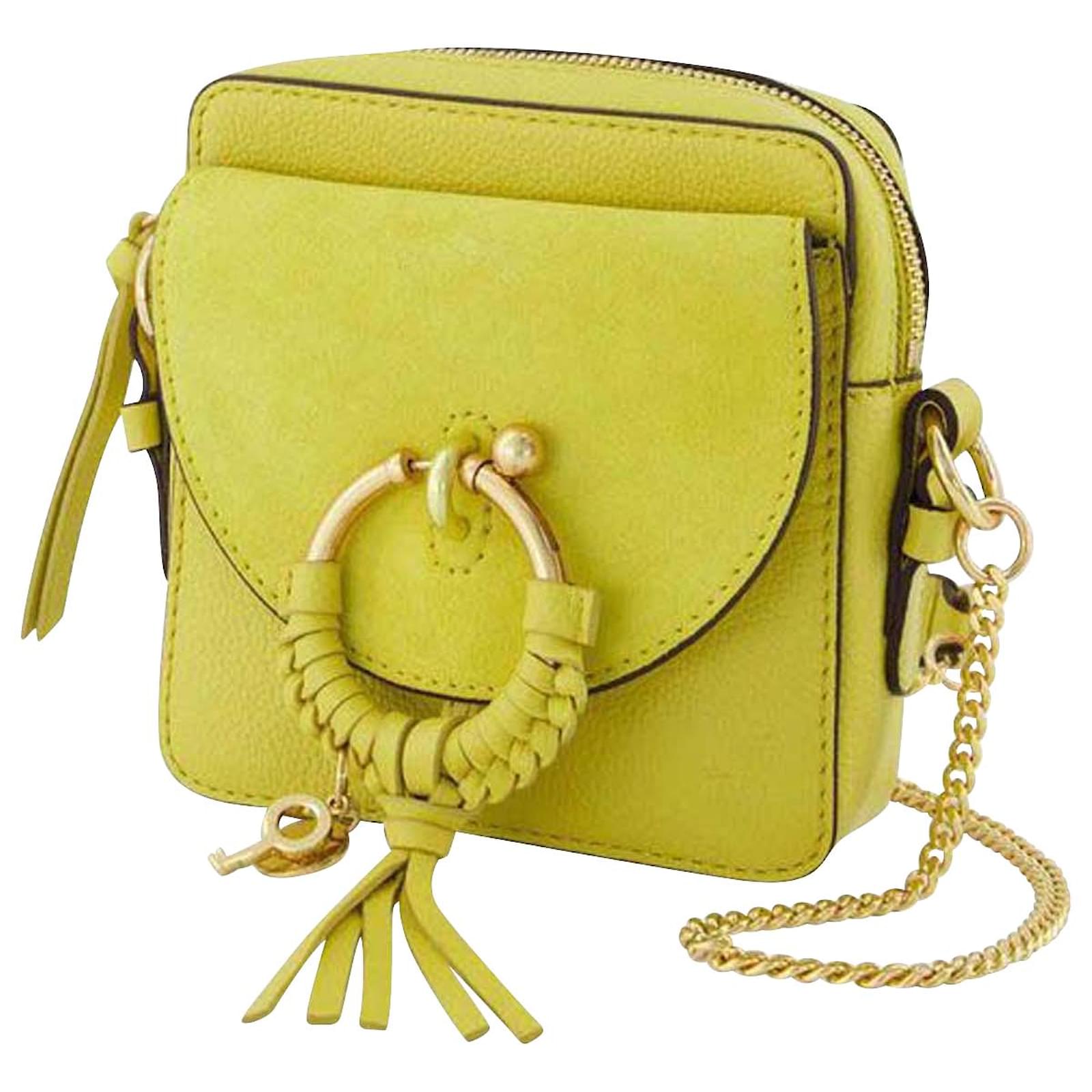 See by Chloé Joan Camera Bag - See By Chloe - Retro Yellow - Leather ...