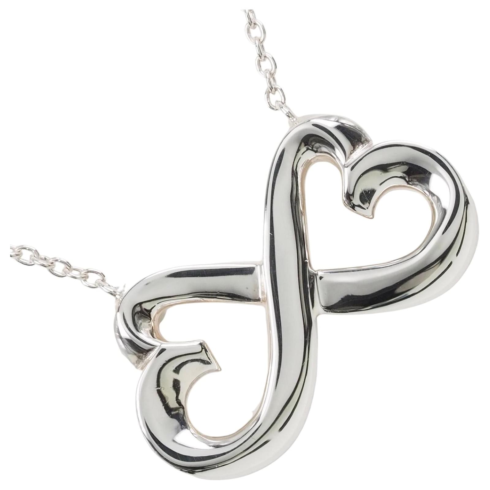 TIFFANY & CO. coeur aimant doublé Argent Argenté ref.732750 - Joli Closet