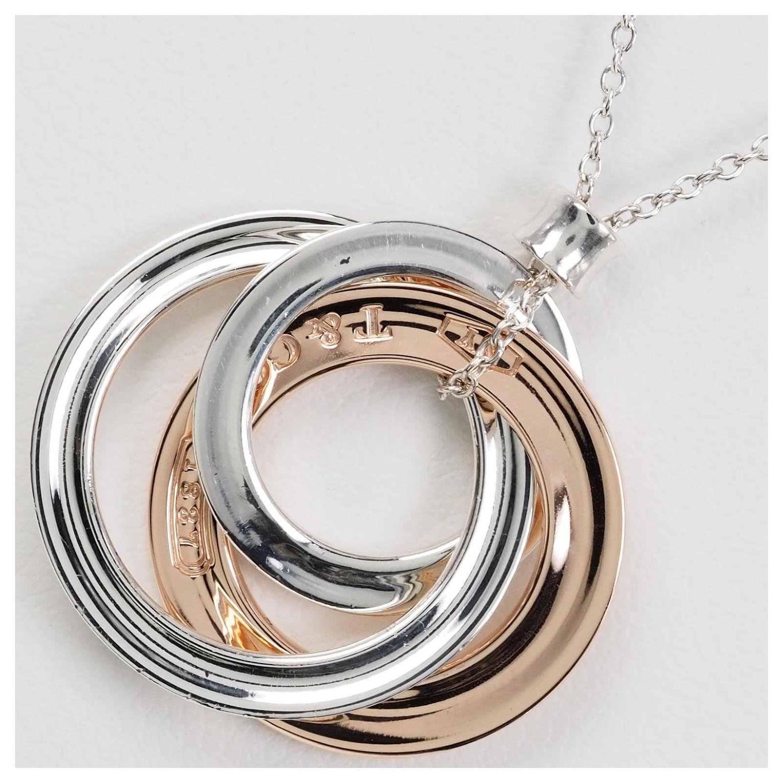 TIFFANY & CO. Interlocking Circles Silvery Silver ref.732816 - Joli Closet