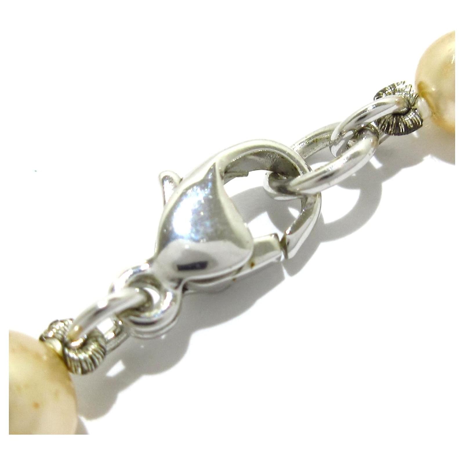 Chanel COCO Mark Perle Blanc ref.735469 - Joli Closet