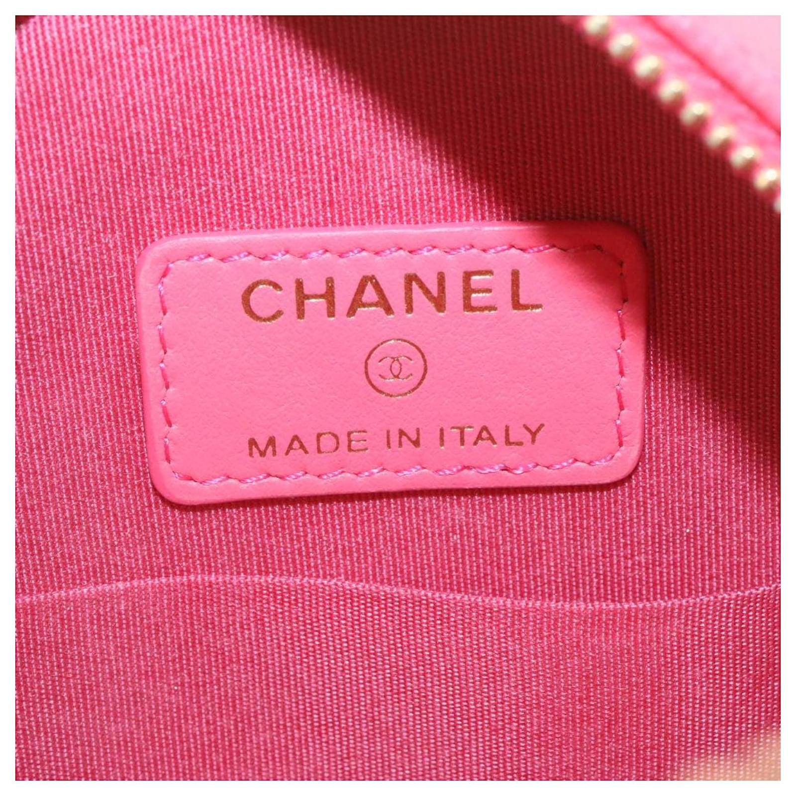 Bolsa de ombro Chanel Rosa Couro ref.735782 - Joli Closet