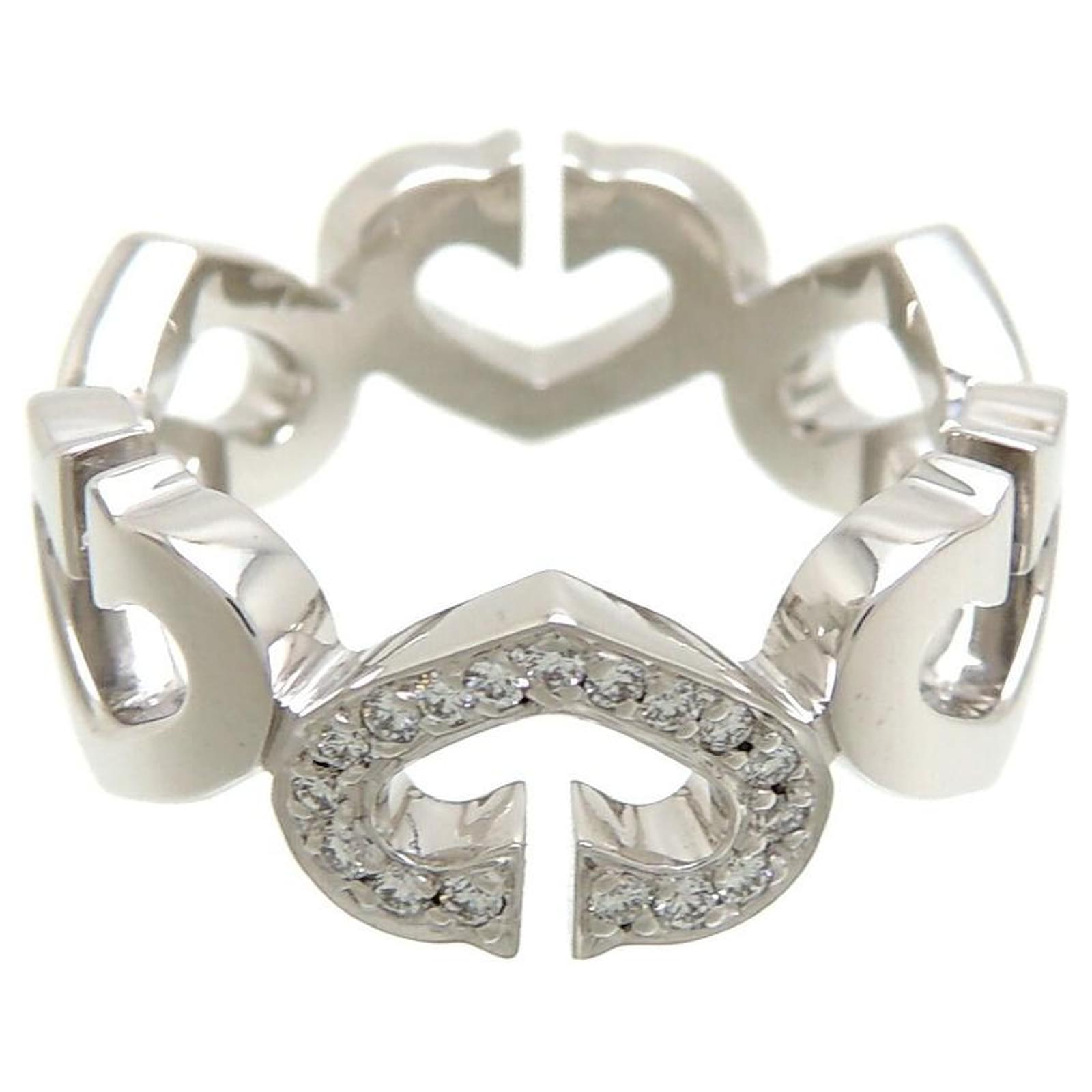 Cartier C heart White gold ref.738224 - Joli Closet