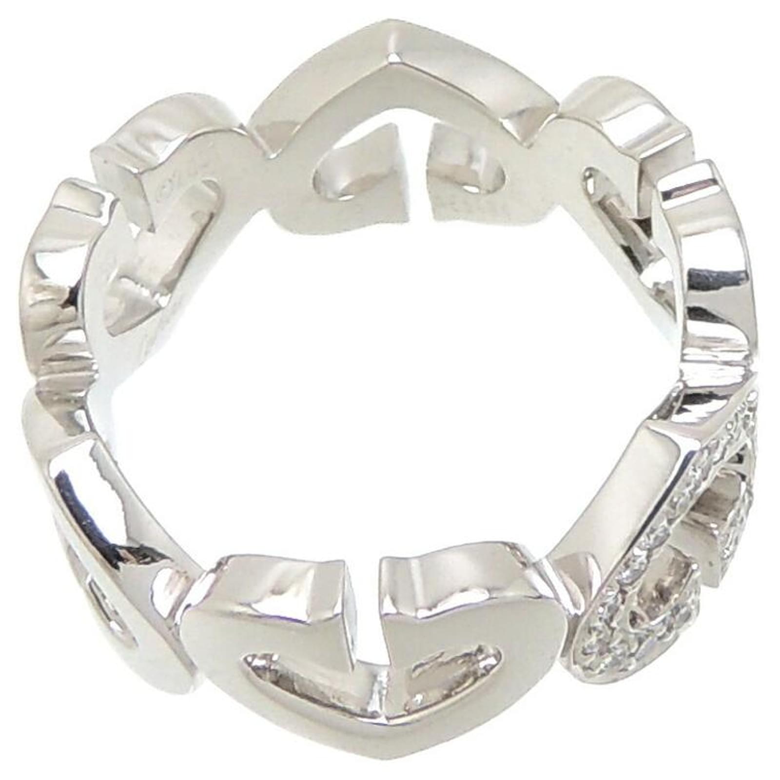 Cartier C heart White gold ref.738224 - Joli Closet