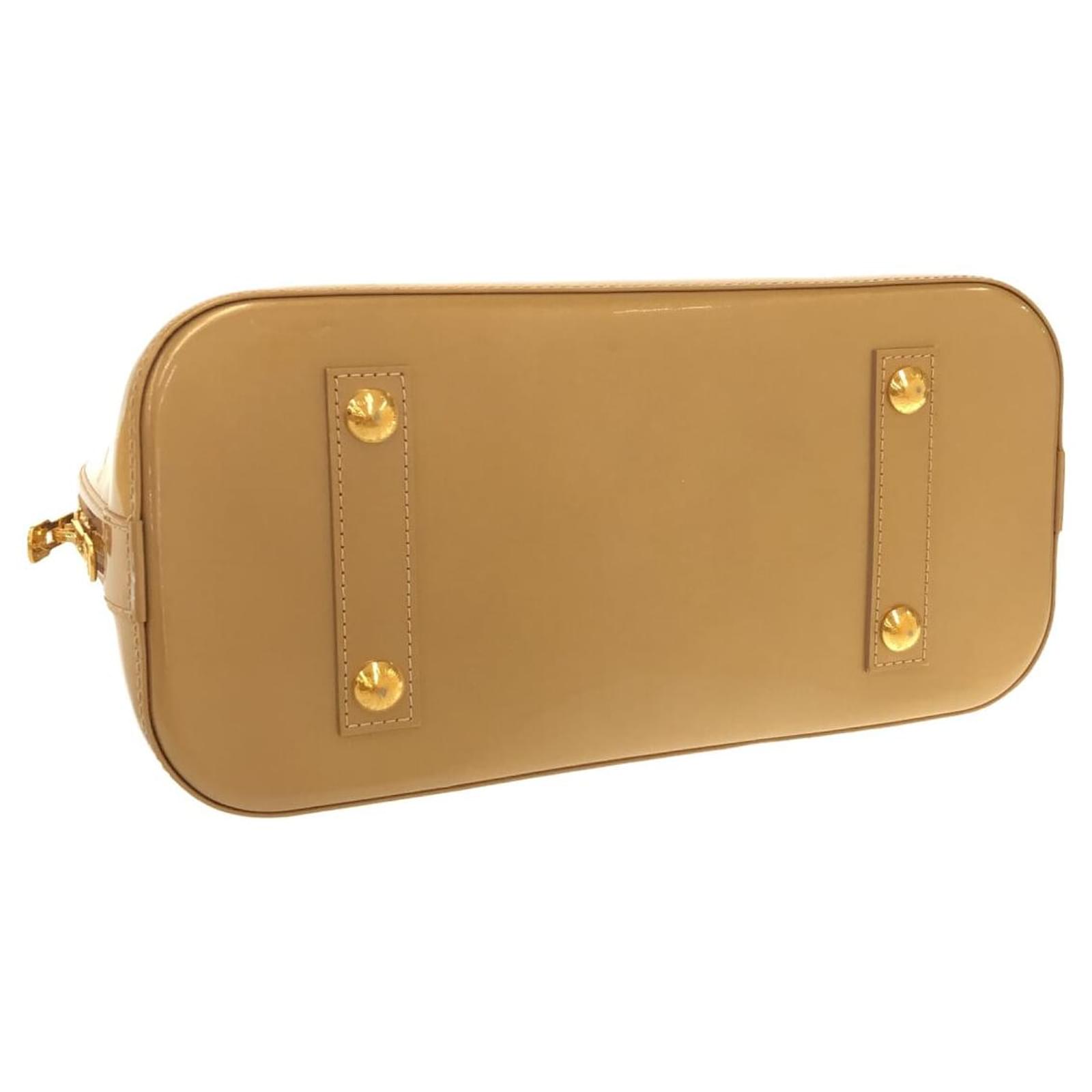Louis Vuitton Alma Golden Patent leather ref.739230 - Joli Closet