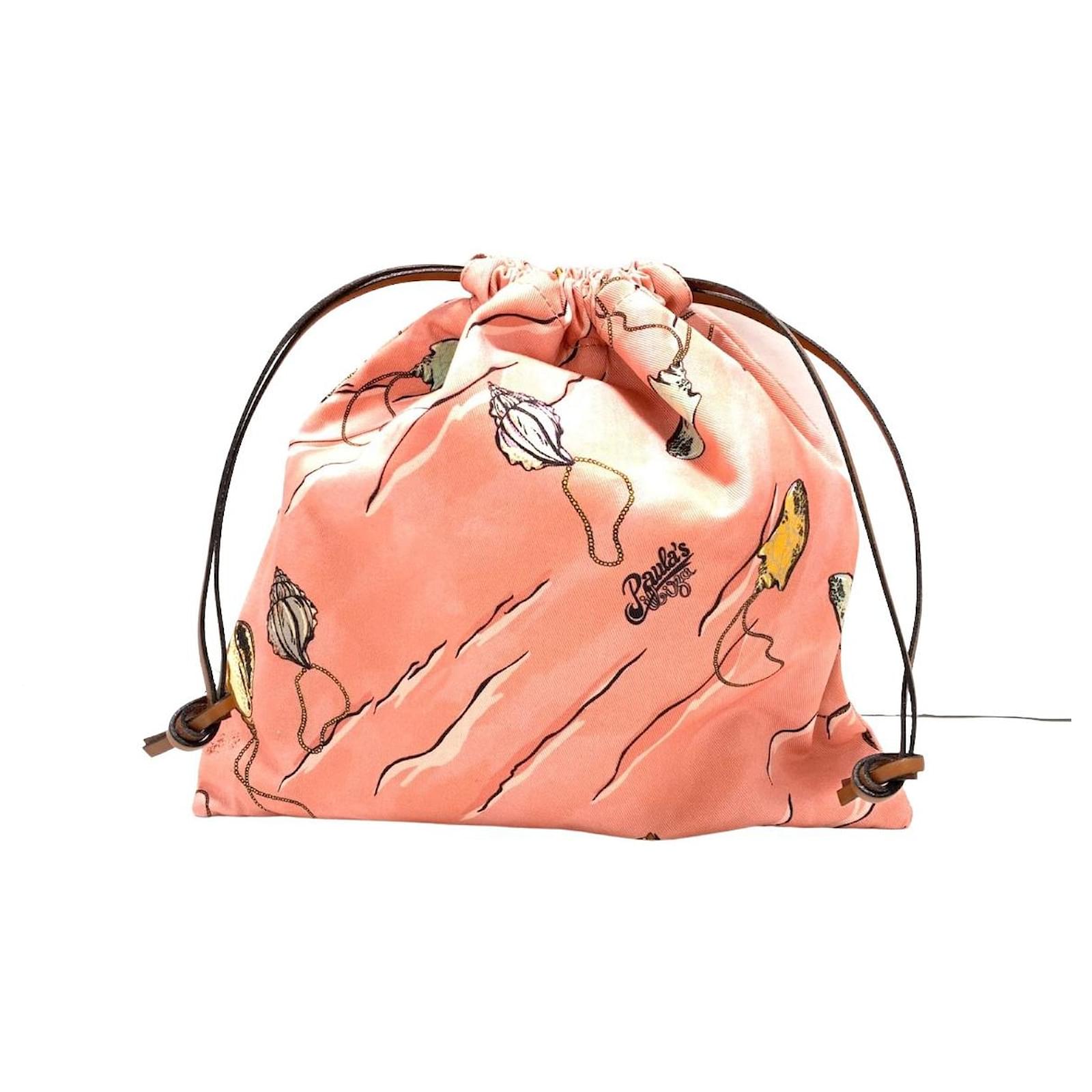 Loewe Drawstring Pouch Pink Cloth ref.739296 - Joli Closet