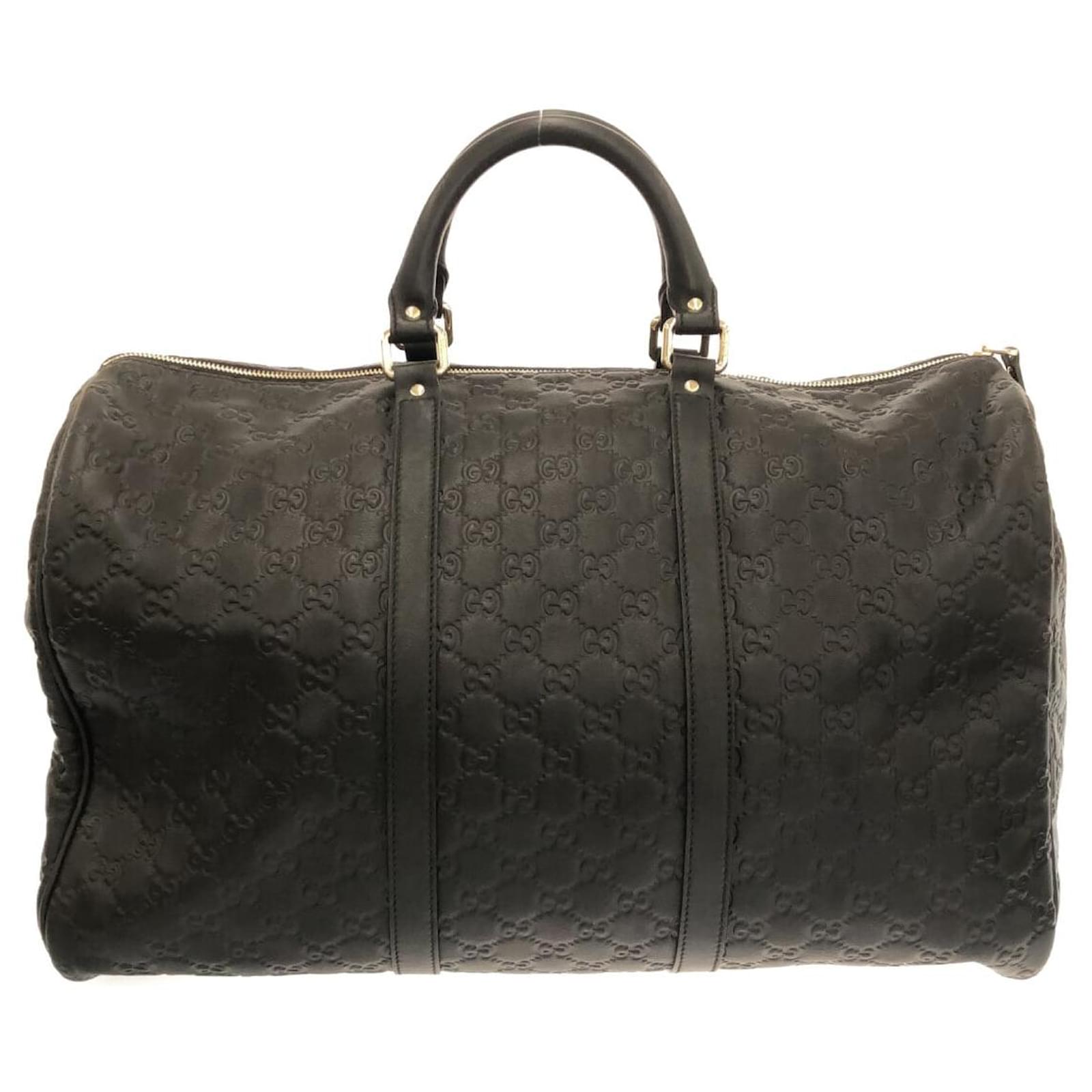 Gucci Shimmer Line Black Leather ref.739568 - Joli Closet
