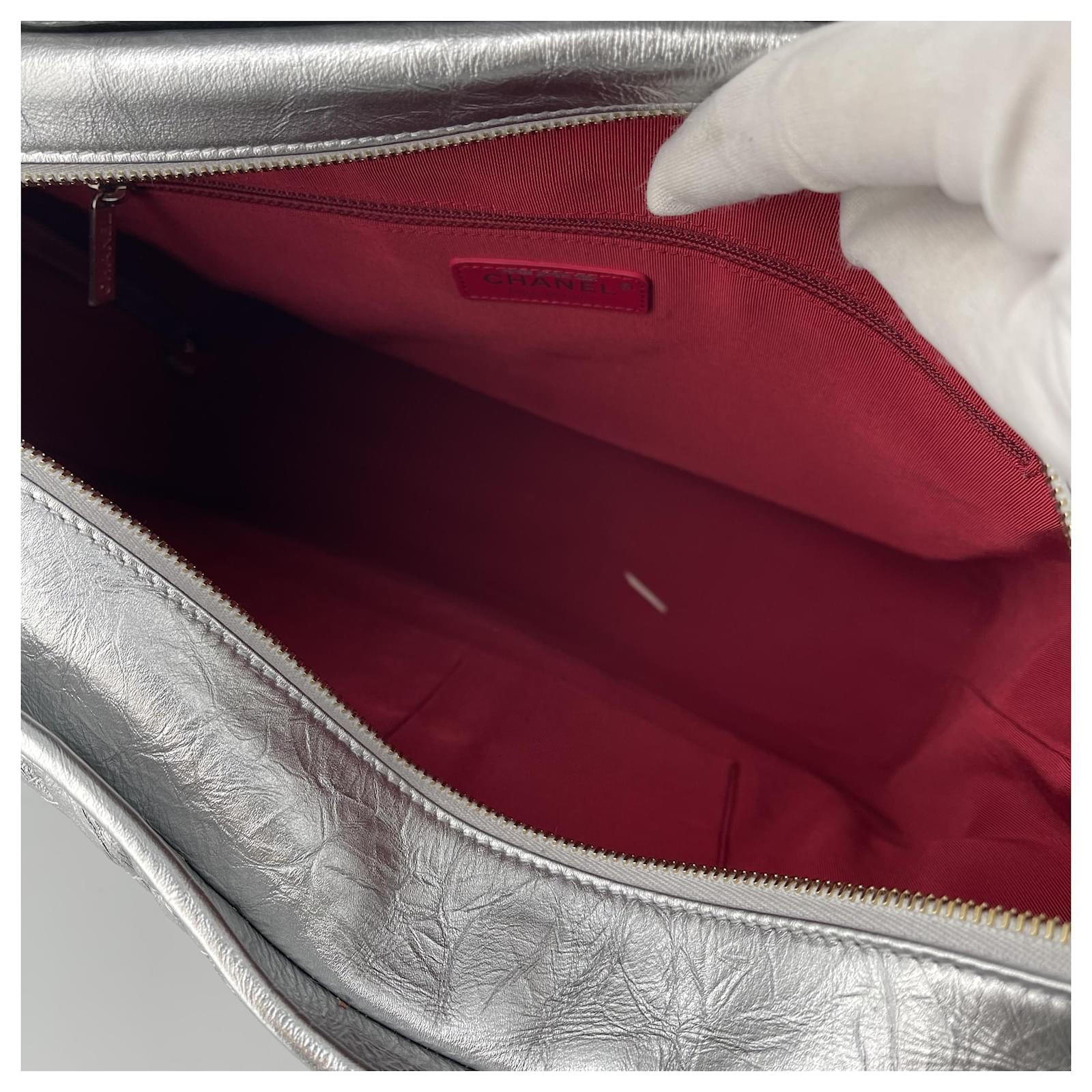 Chanel Gabrielle Grey Leather ref.744654 - Joli Closet