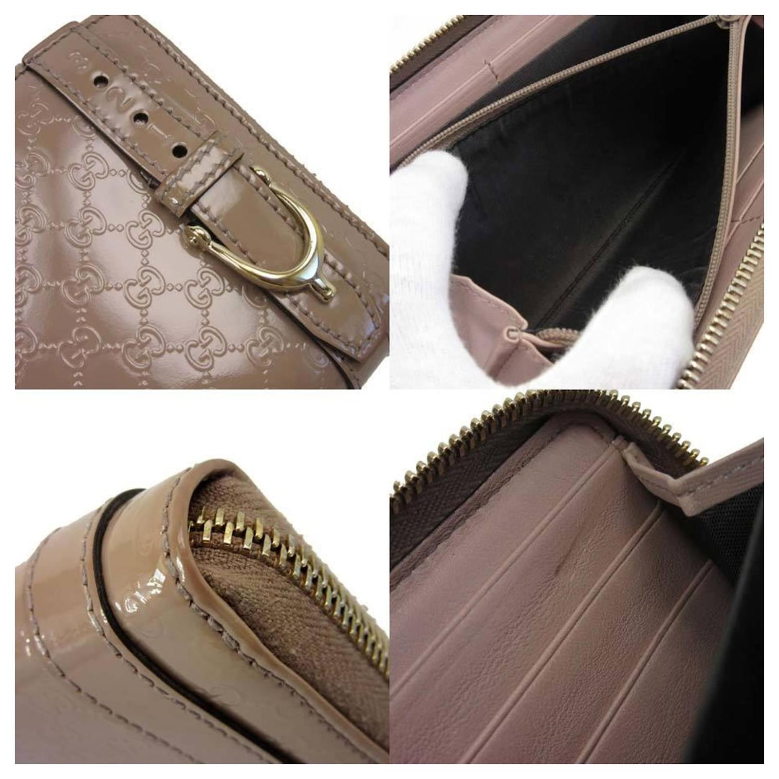 Gucci Micro Guccissima Brown Patent leather ref.746071 - Joli Closet