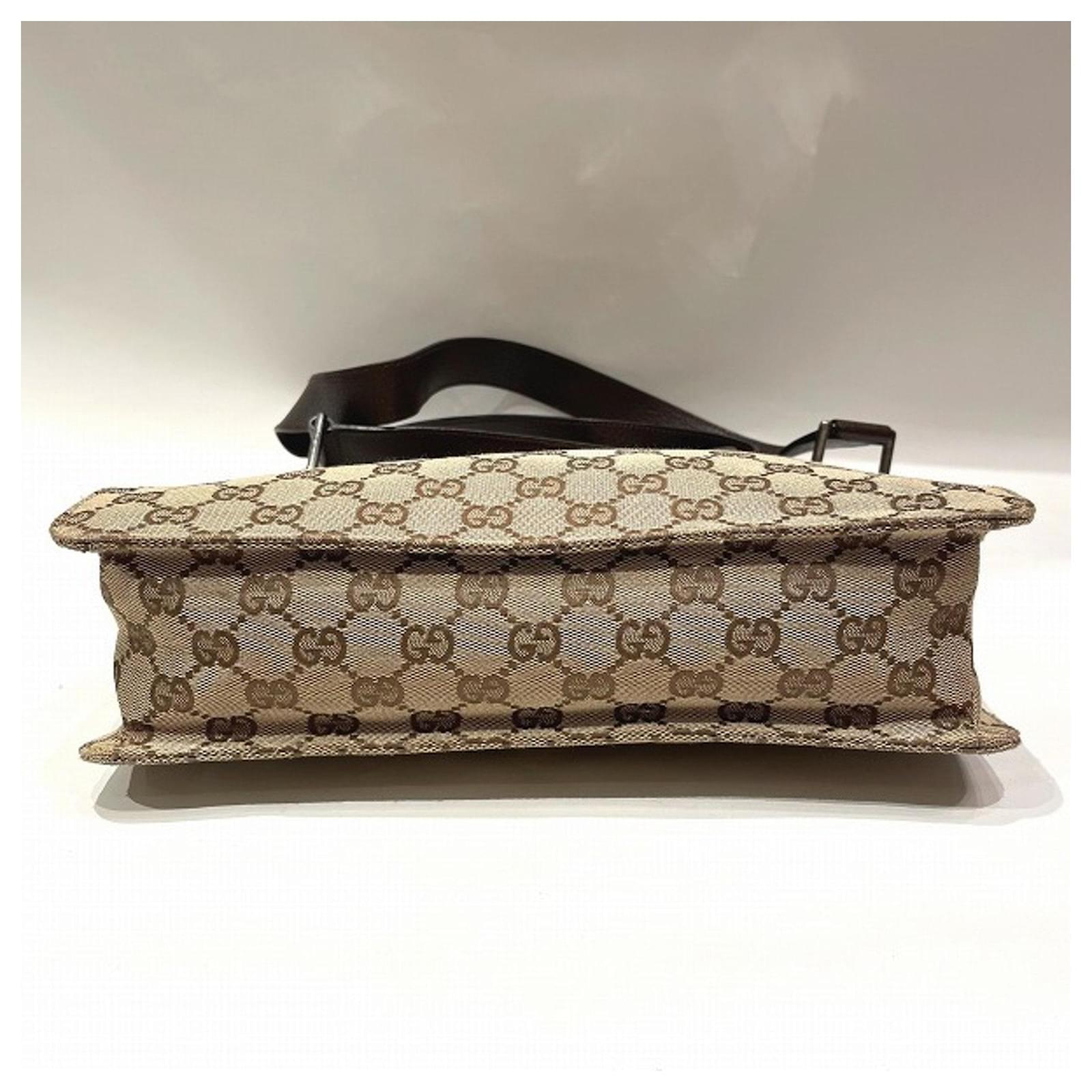 Gucci GG Toile Beige ref.746400 - Joli Closet