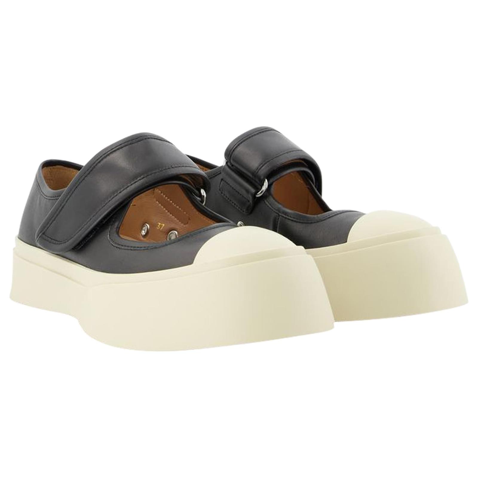 Pablo Mary-Jane - Marni - Black - Leather ref.749142 - Joli Closet