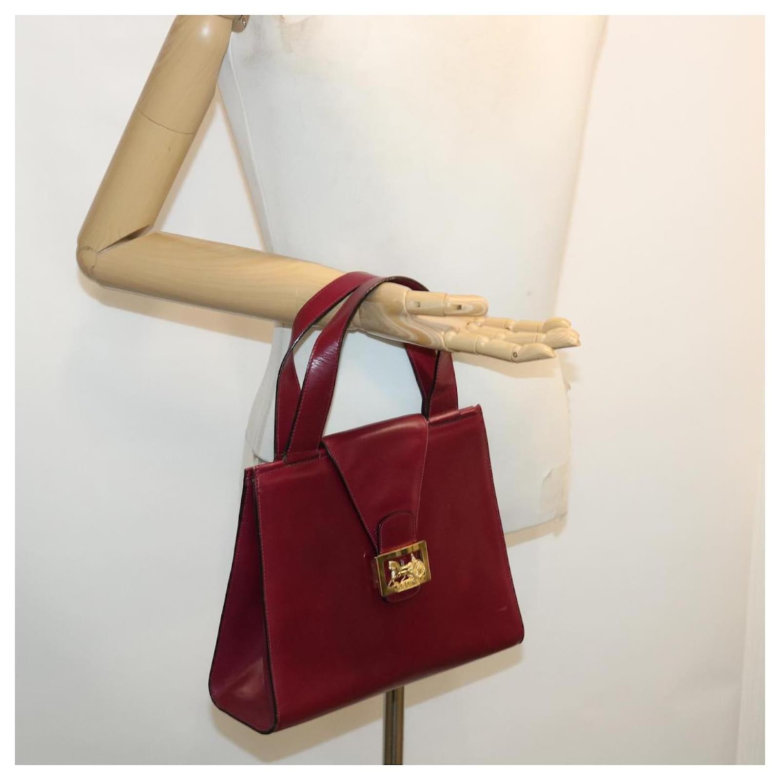 Céline Celine Red Leather ref.751267 - Joli Closet