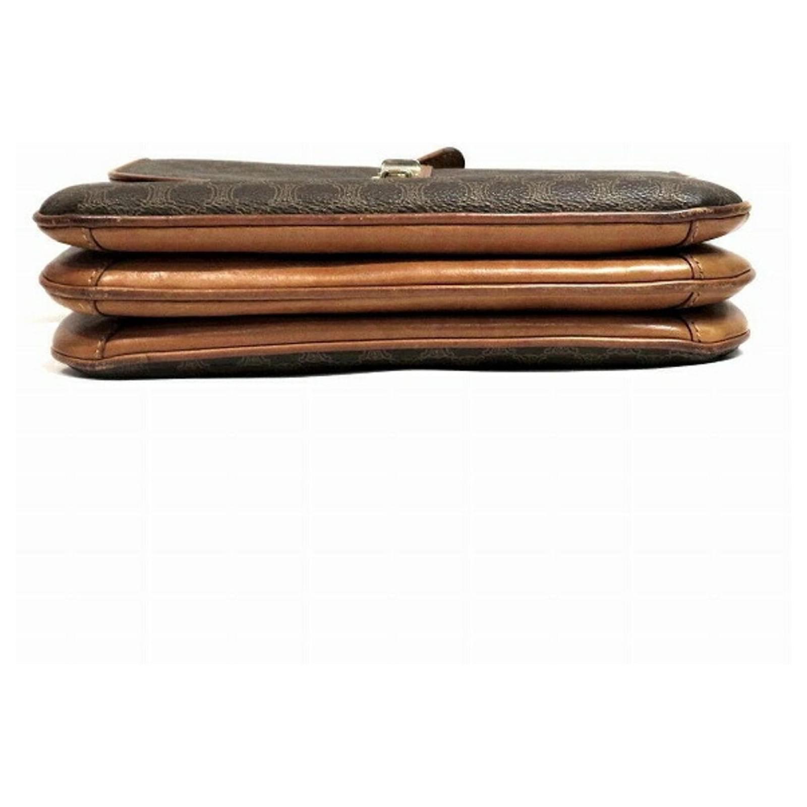 Céline Trio Brown Leather ref.751722 - Joli Closet