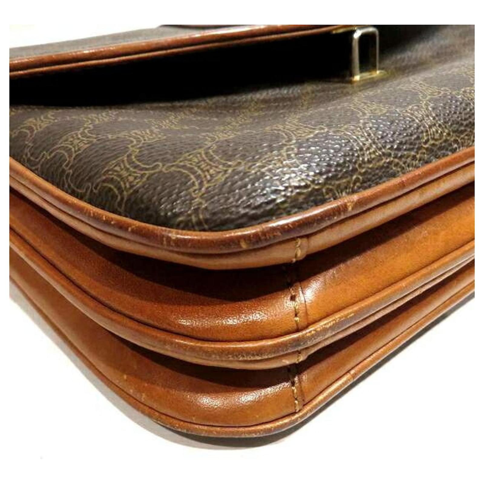 Céline Trio Brown Leather ref.751722 - Joli Closet