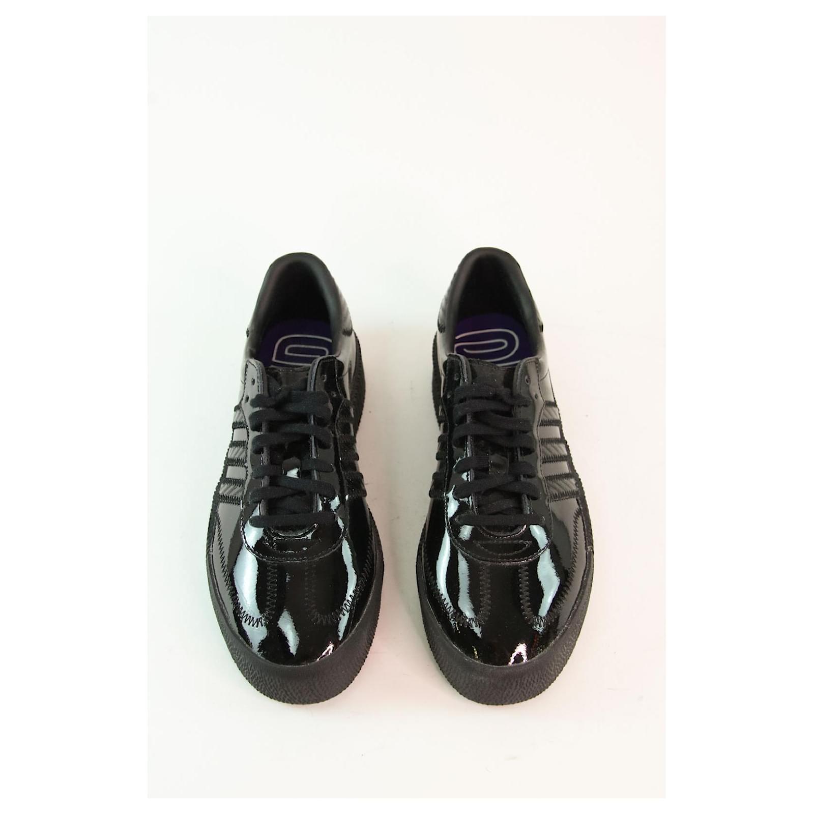 Adidas sneakers 41 Black Leather ref.751929 - Joli Closet