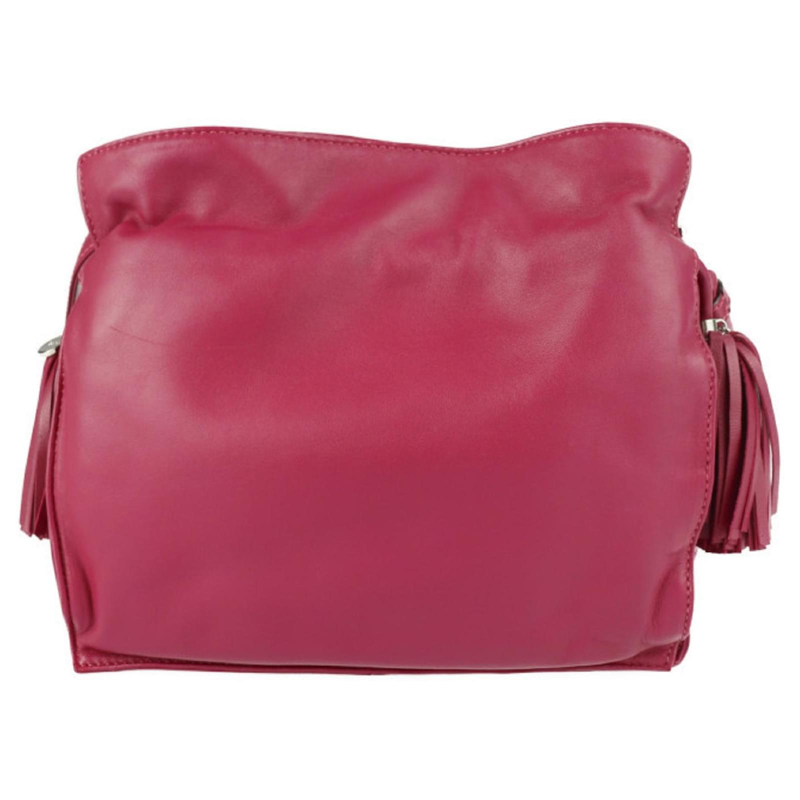 Loewe-Flamenco Pink Leder ref.751988 - Joli Closet