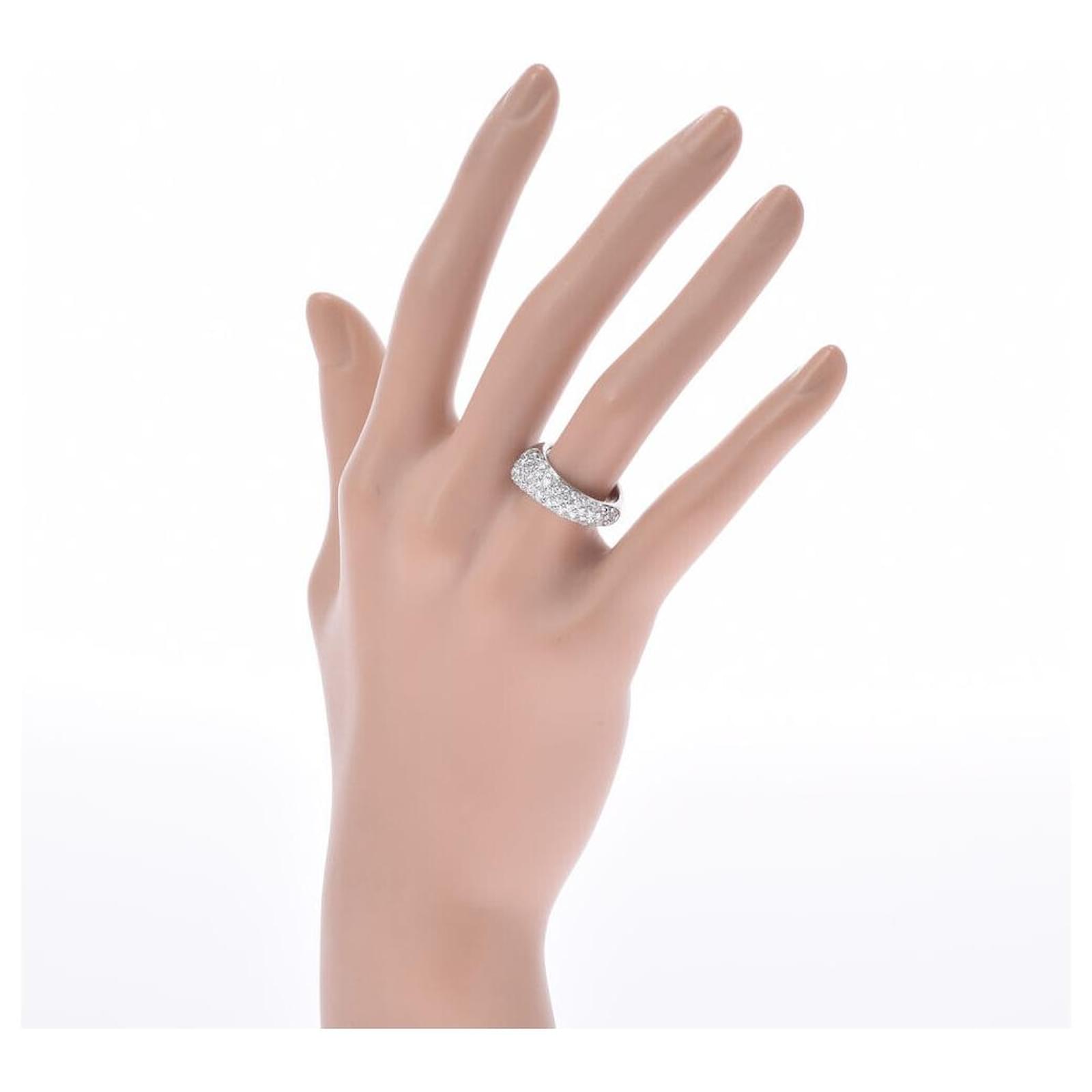 Chaumet Or blanc Argenté ref.753306 - Joli Closet