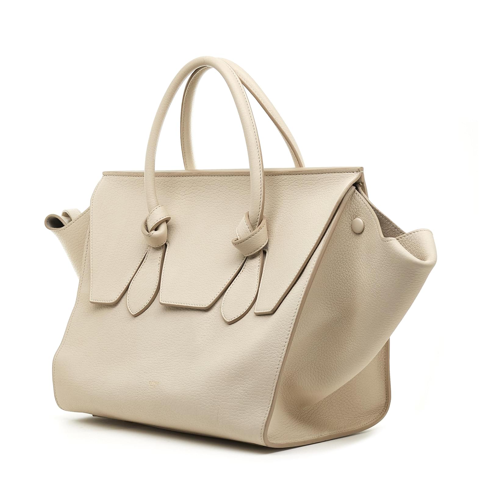 Céline Celine tie Yellow Leather ref.753411 - Joli Closet