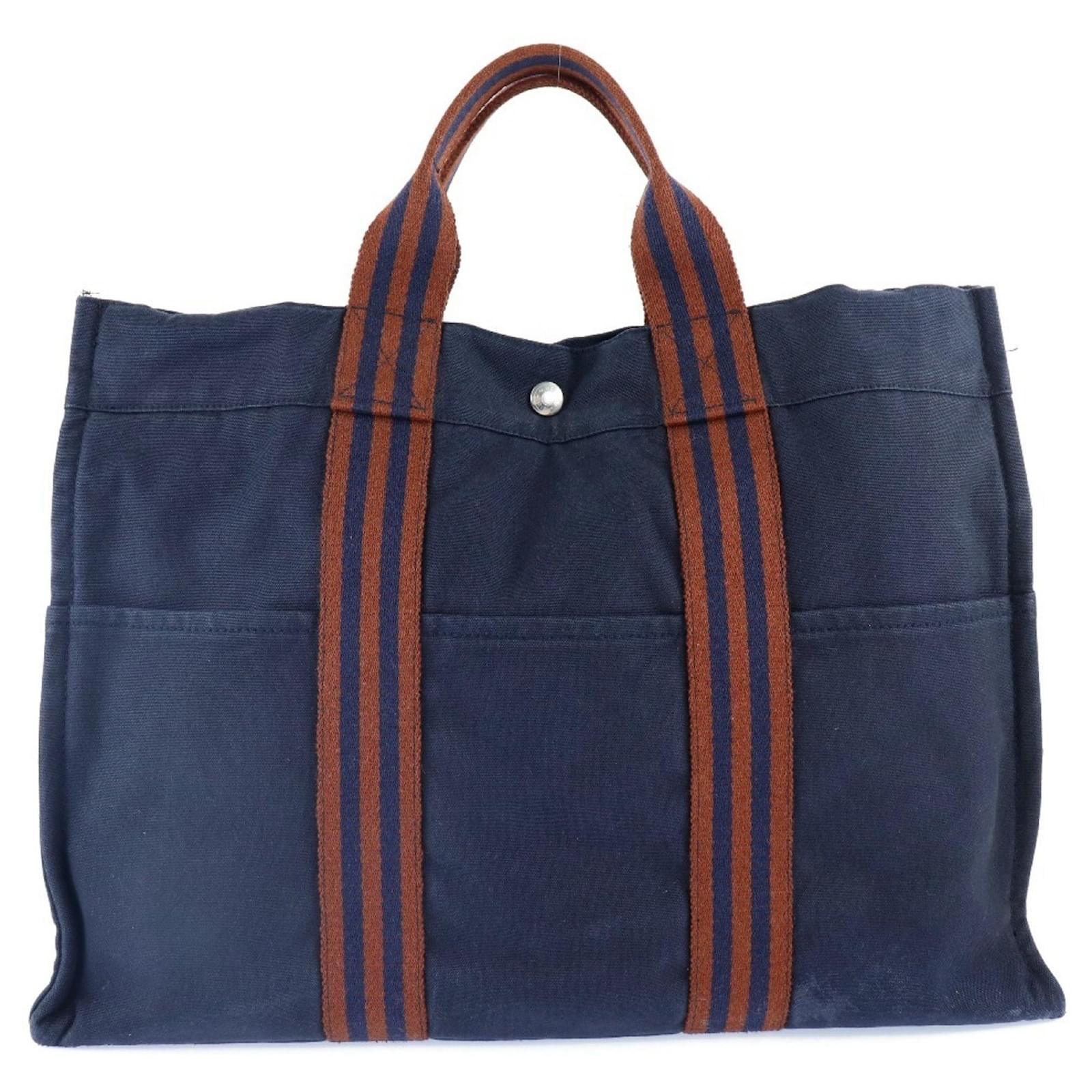 Hermès Herline Navy blue Cotton ref.754443 - Joli Closet