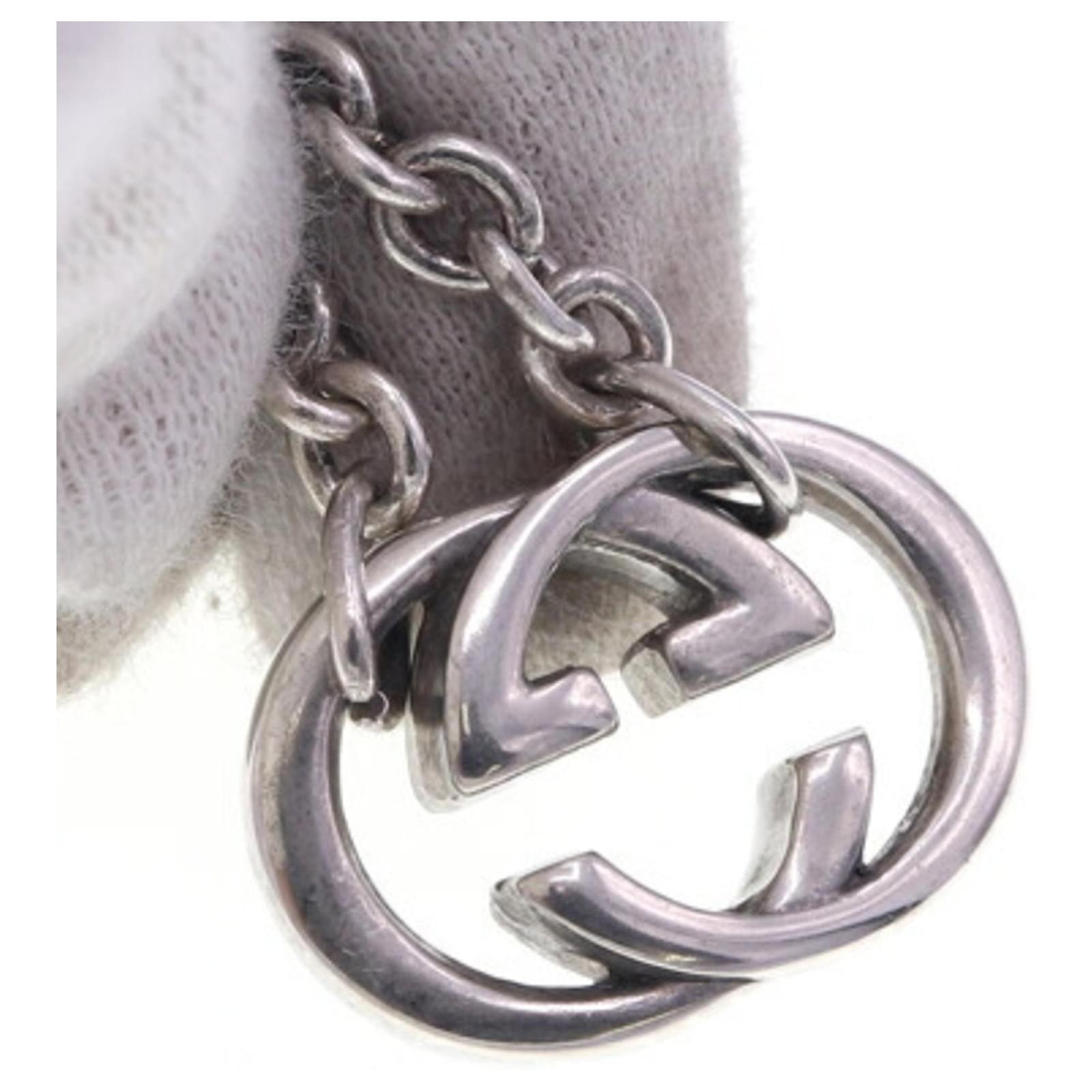 Gucci Logo G Silvery Silver ref.754555 - Joli Closet