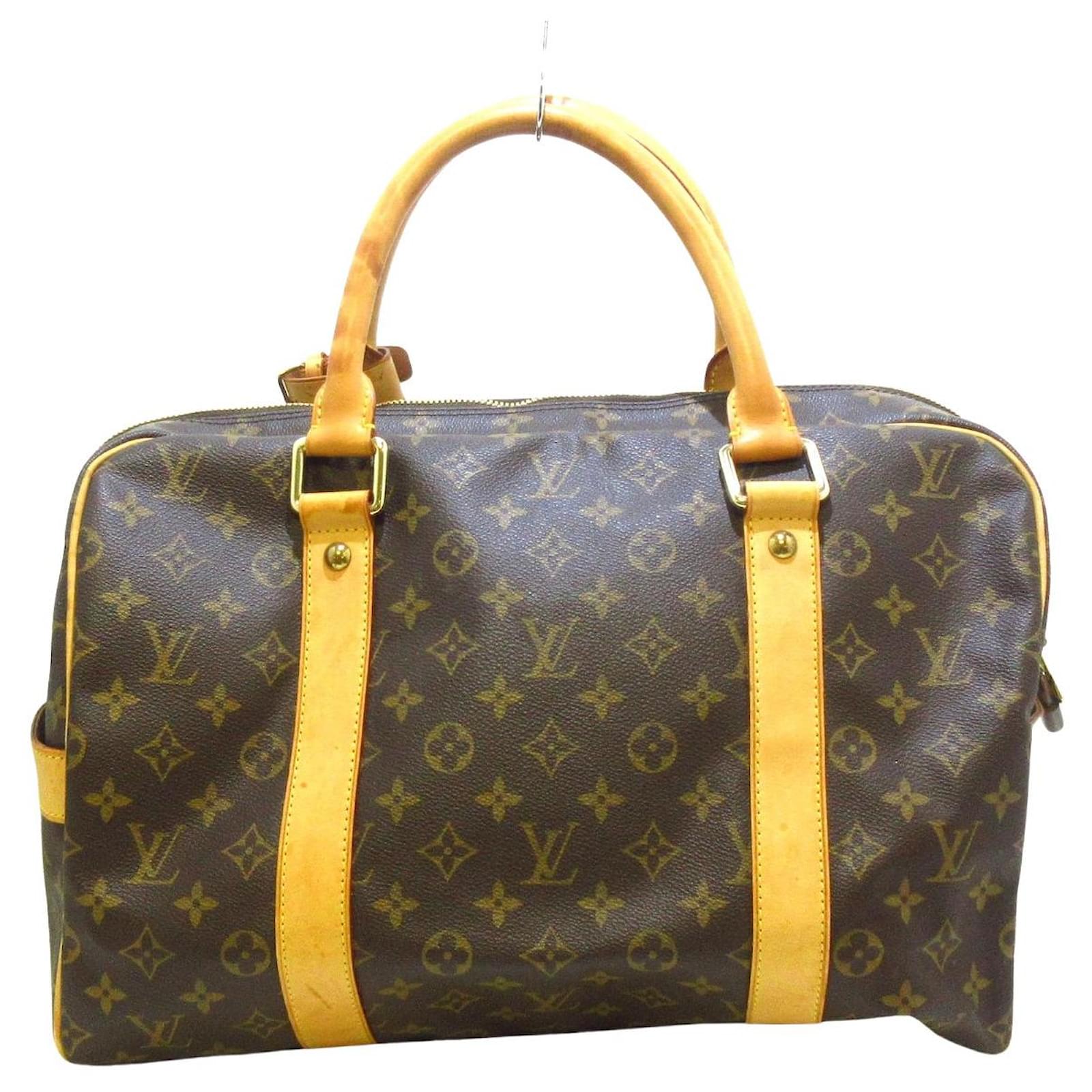 Louis Vuitton Carryall Brown Cloth ref.754821 - Joli Closet