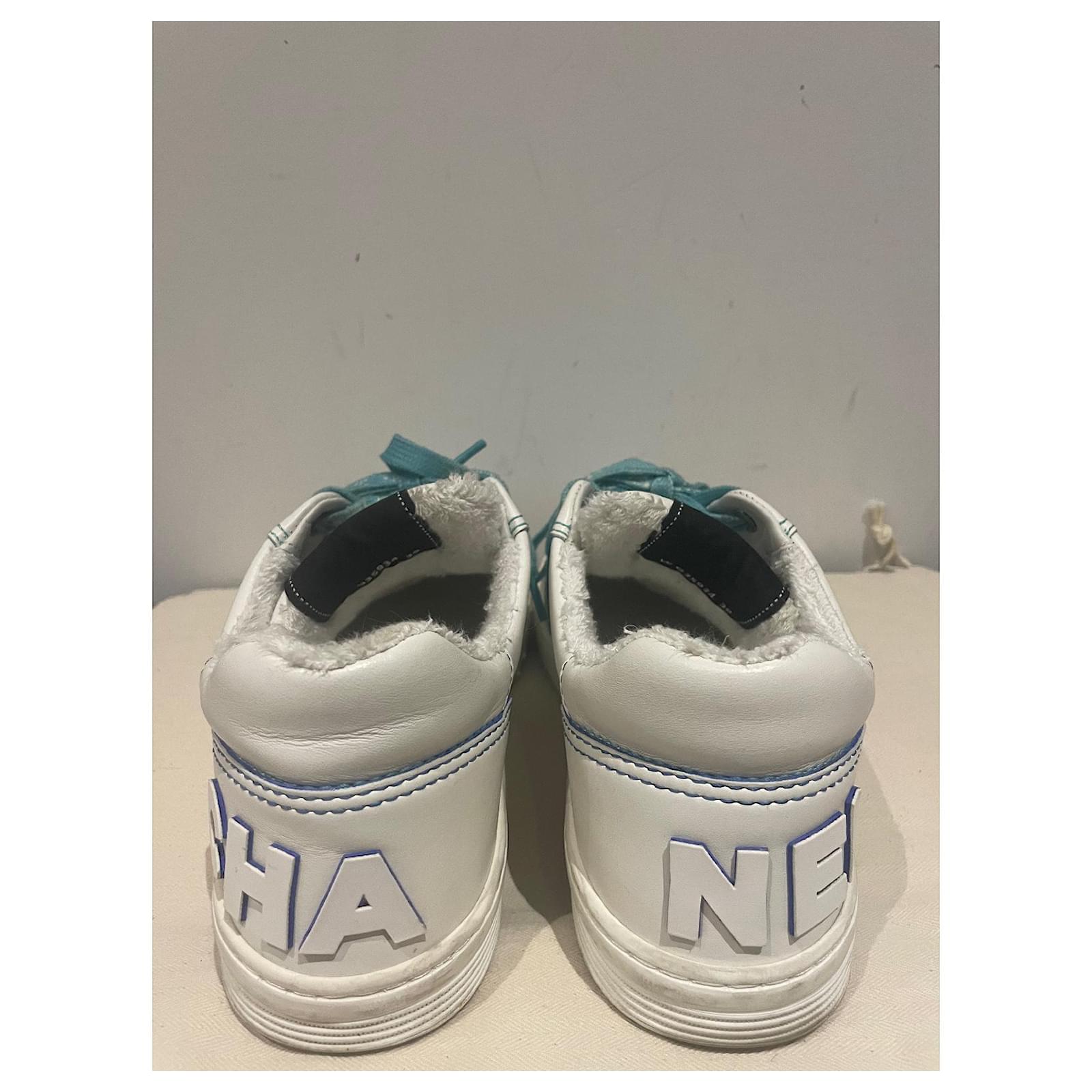 Chanel Basket Cuir Blanc ref.757643 - Joli Closet