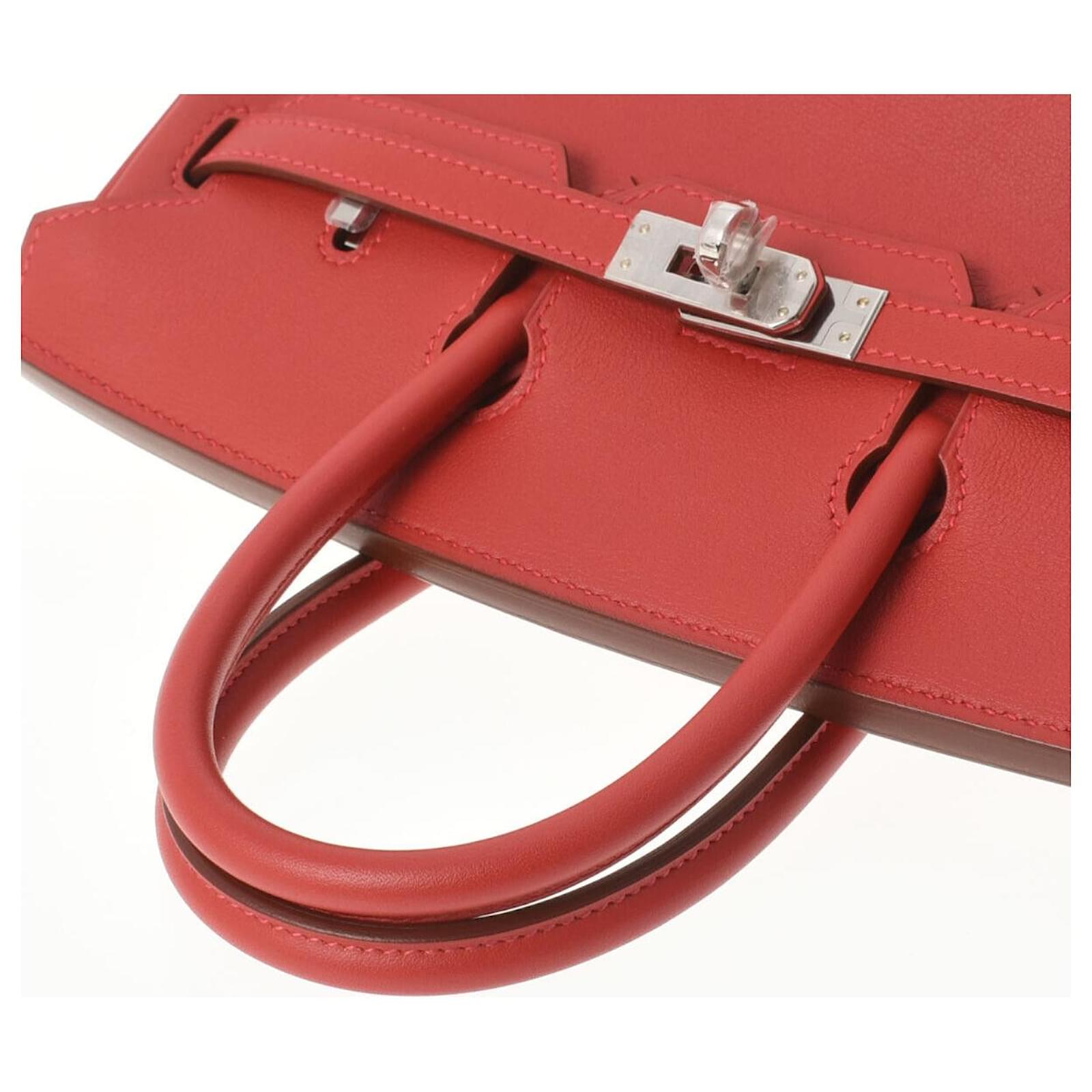 Hermès Birkin 25 Red Leather ref.758041 - Joli Closet