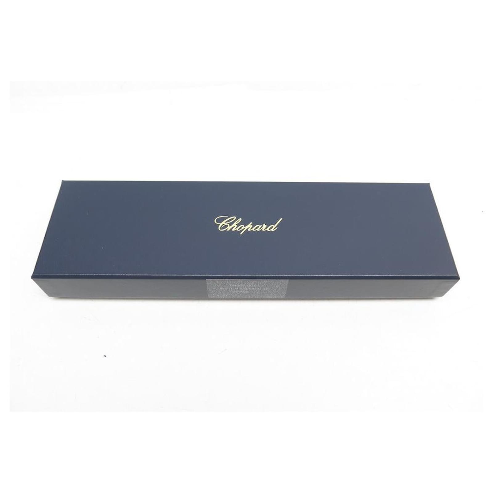 NEW CHOPARD BOX 94001-0051 PR BRACELET OR WATCH IN BLUE LEATHER STRAP ...