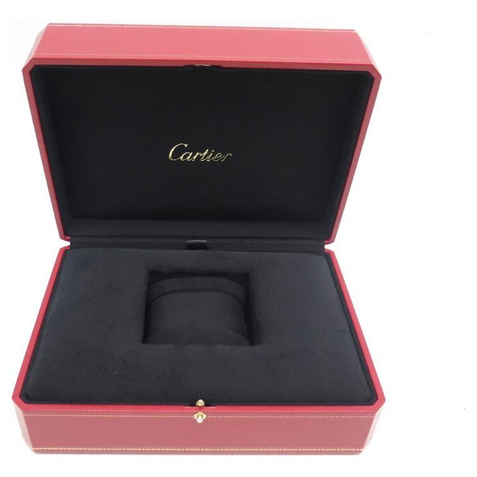 NEUF BOITE CARTIER GM POUR MONTRE AVEC COMPARTIMENT BIJOUX CROO000386 ...