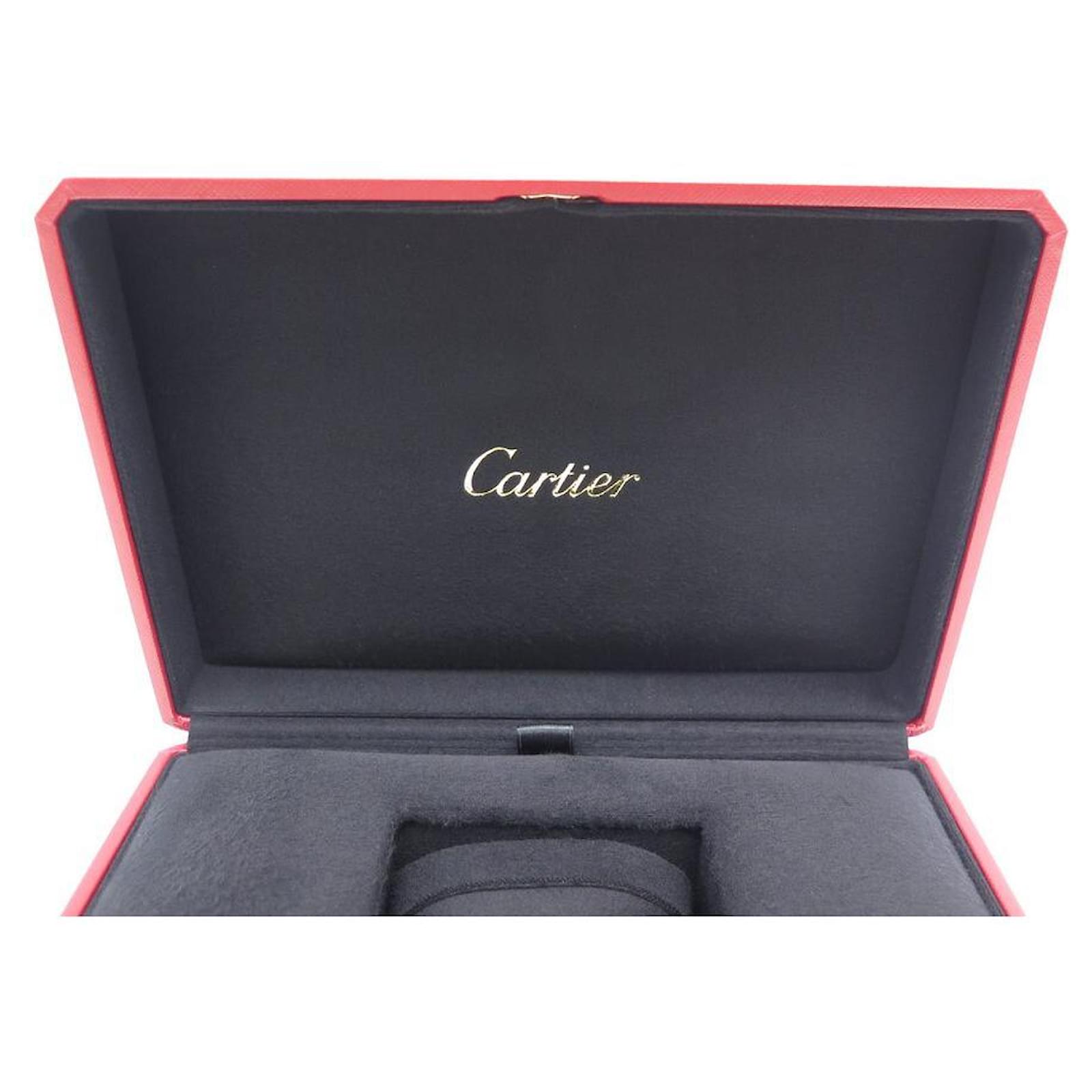 NEUF BOITE CARTIER GM POUR MONTRE AVEC COMPARTIMENT BIJOUX CROO000386 ...
